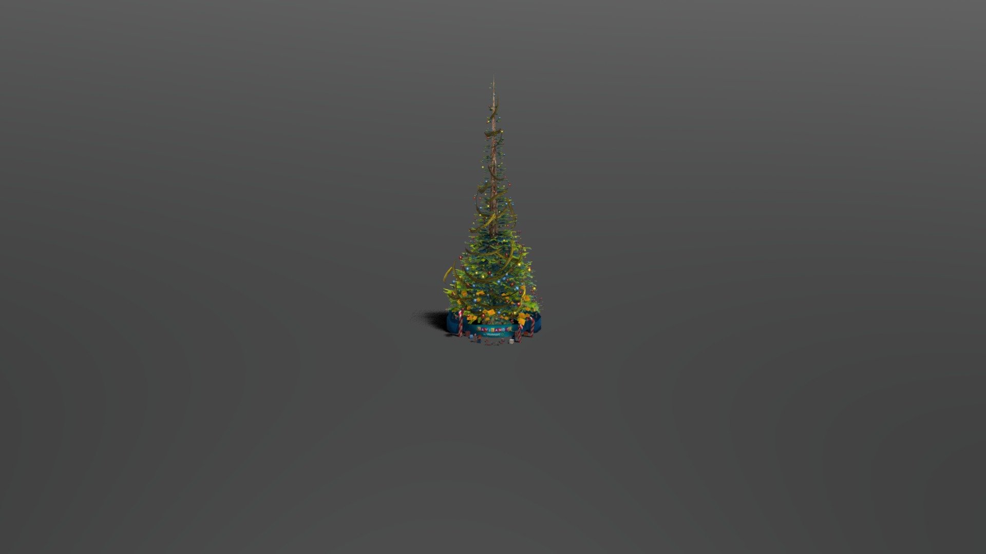 WalmartTree2024_tree - 3D model by trakedon [424aed2] - Sketchfab