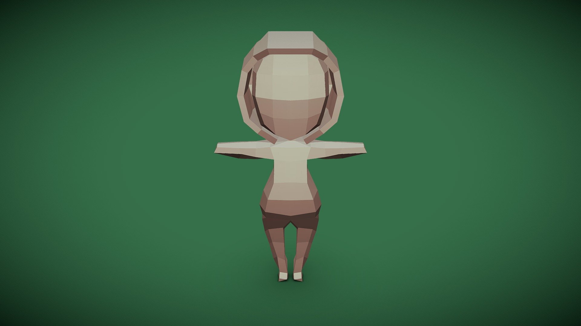 Low-Poly Character - 3D model by J27DENM [424b155] - Sketchfab
