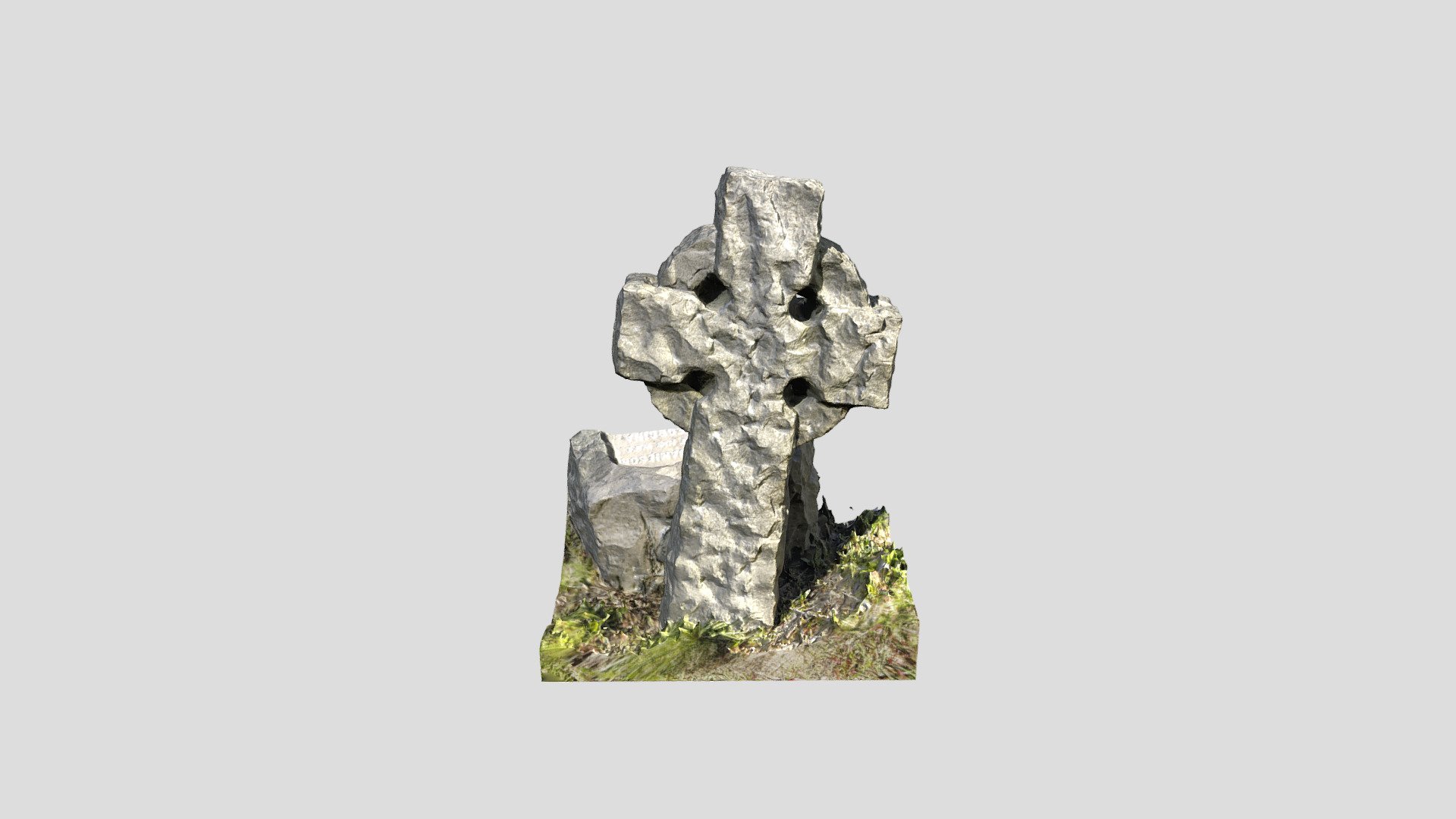 Glasgow Necropolis Celtic Cross Gravestone - Download Free 3D model by teachingtechie [424b3c5 ...