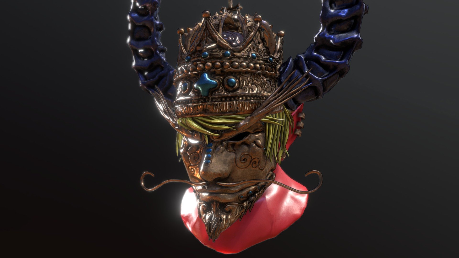 Hero & Demon King - Demon King head - 3D model by TGS (@tgsmurf ...
