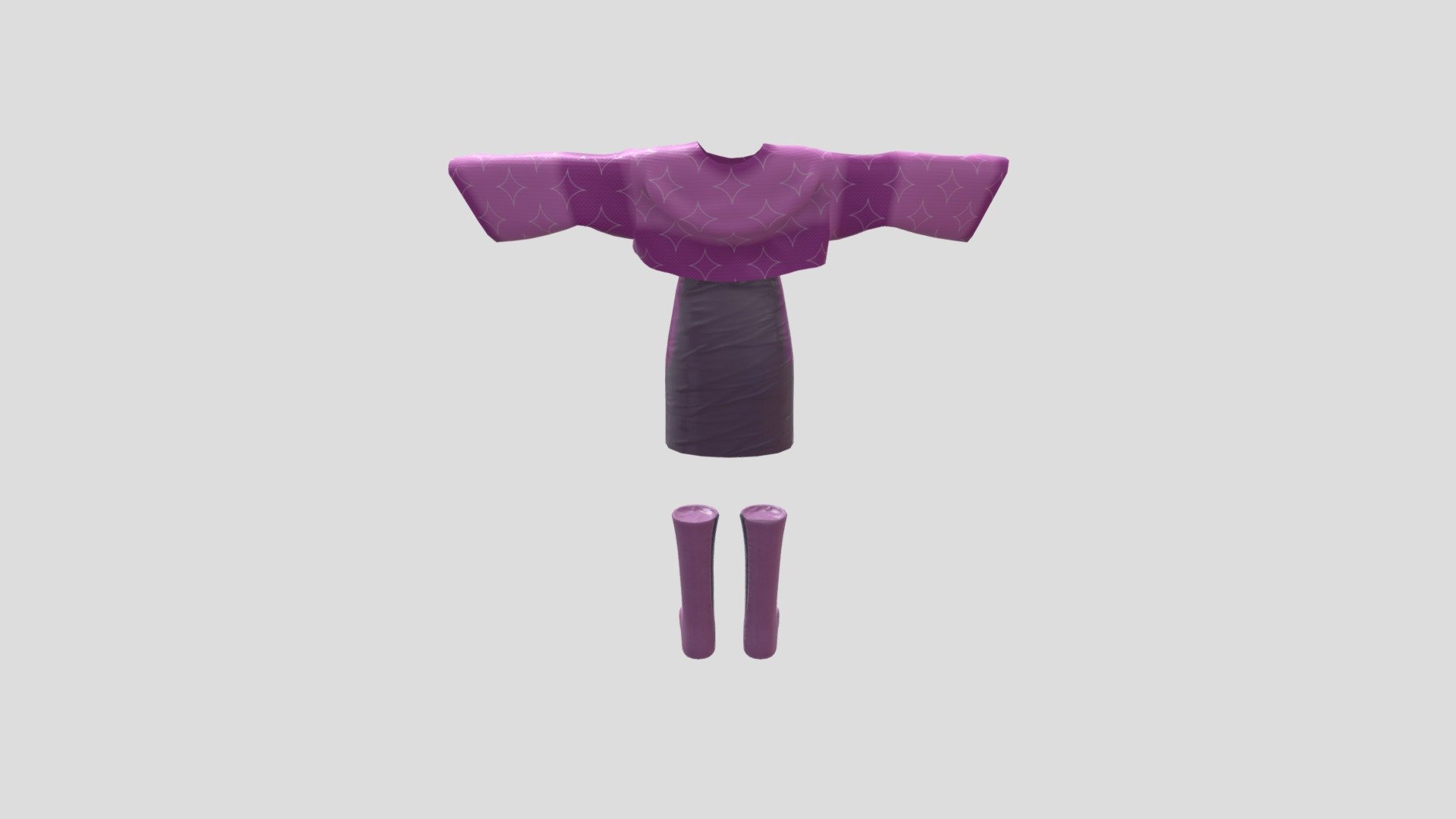 fancy mage robe - 3D model by Hugo Ellison (@Hbomb2014-2) [424d217 ...