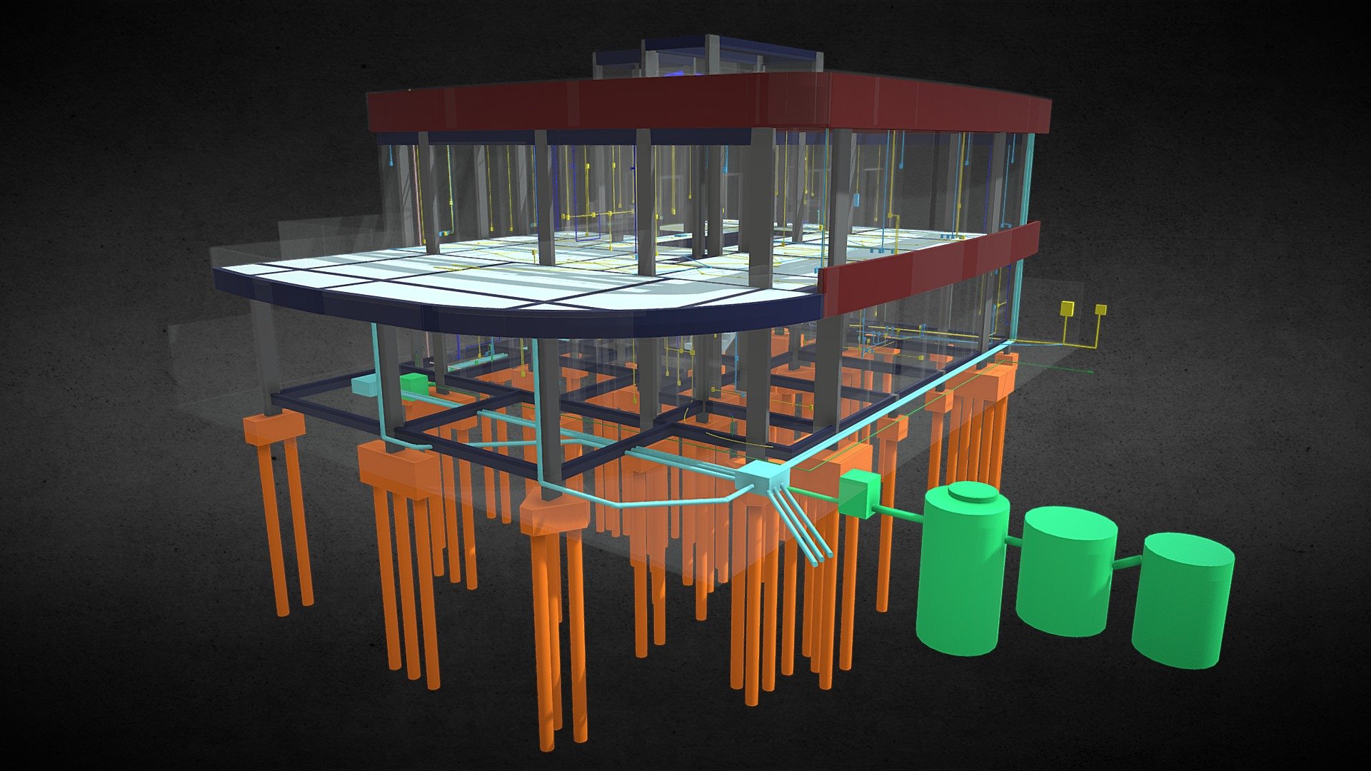 Projetos Complementares - Cerealista - Download Free 3D model by Lui ...