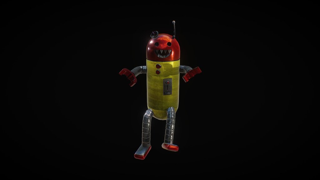 EVILROBOT - 3D model by mikewhite18 [424e6e6] - Sketchfab
