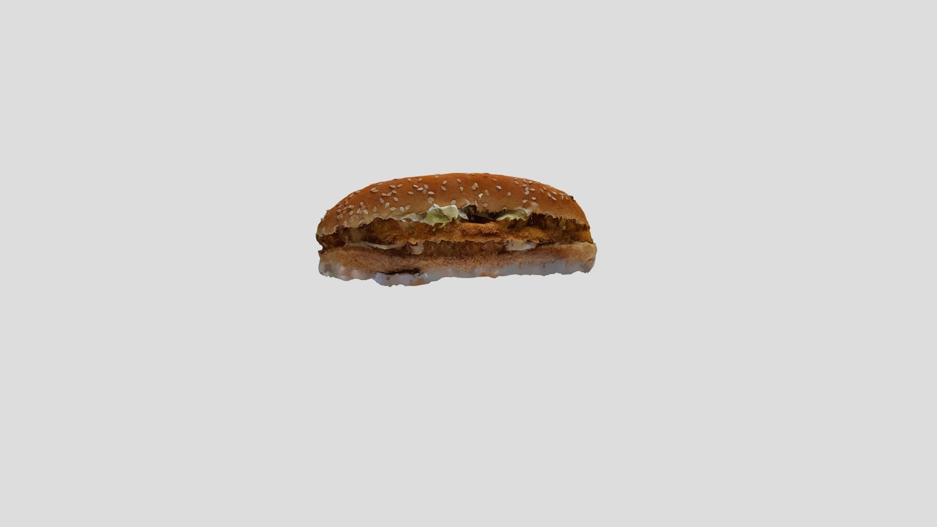 Long Chicken Burger - Download Free 3D model by donggwang [42508c4 ...