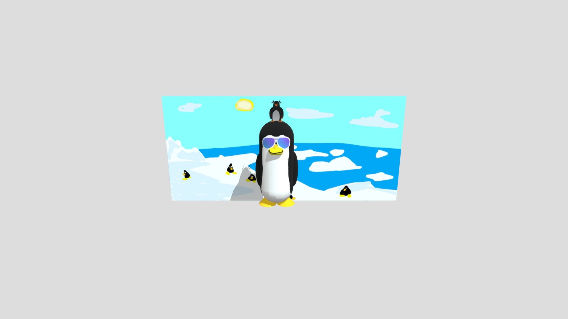 pingviini - 3D model by tomi12345 [42509bc] - Sketchfab