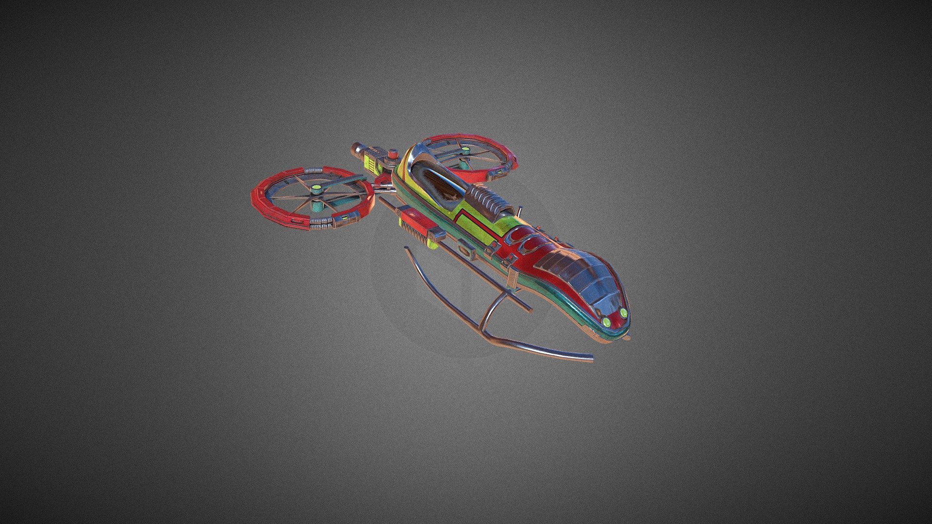 Spaceship Racer - 3D model by Mateus Schwaab (@Mehrus) [4252106 ...