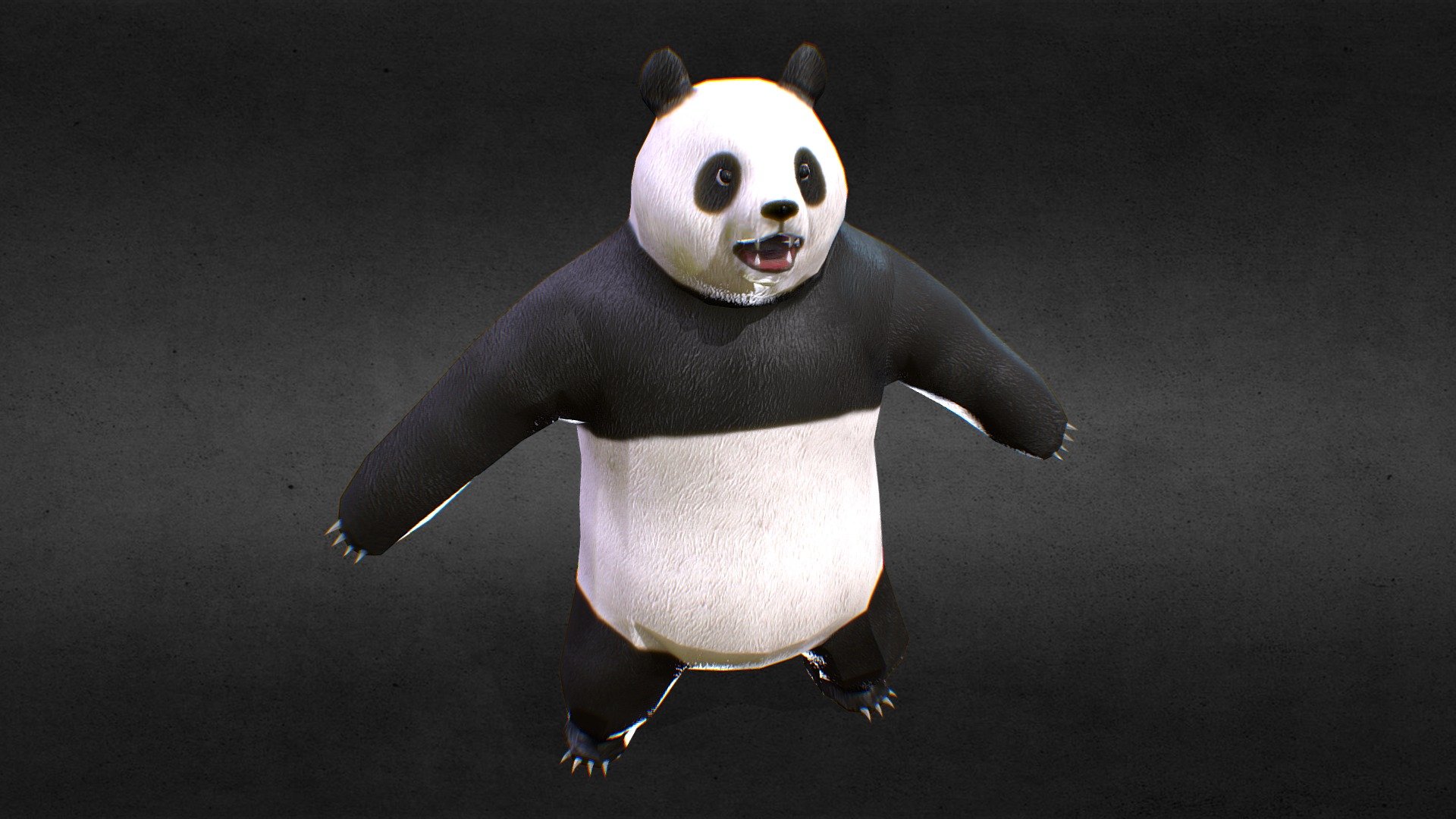 Panda - 3D model by marincamarinca [425340e] - Sketchfab
