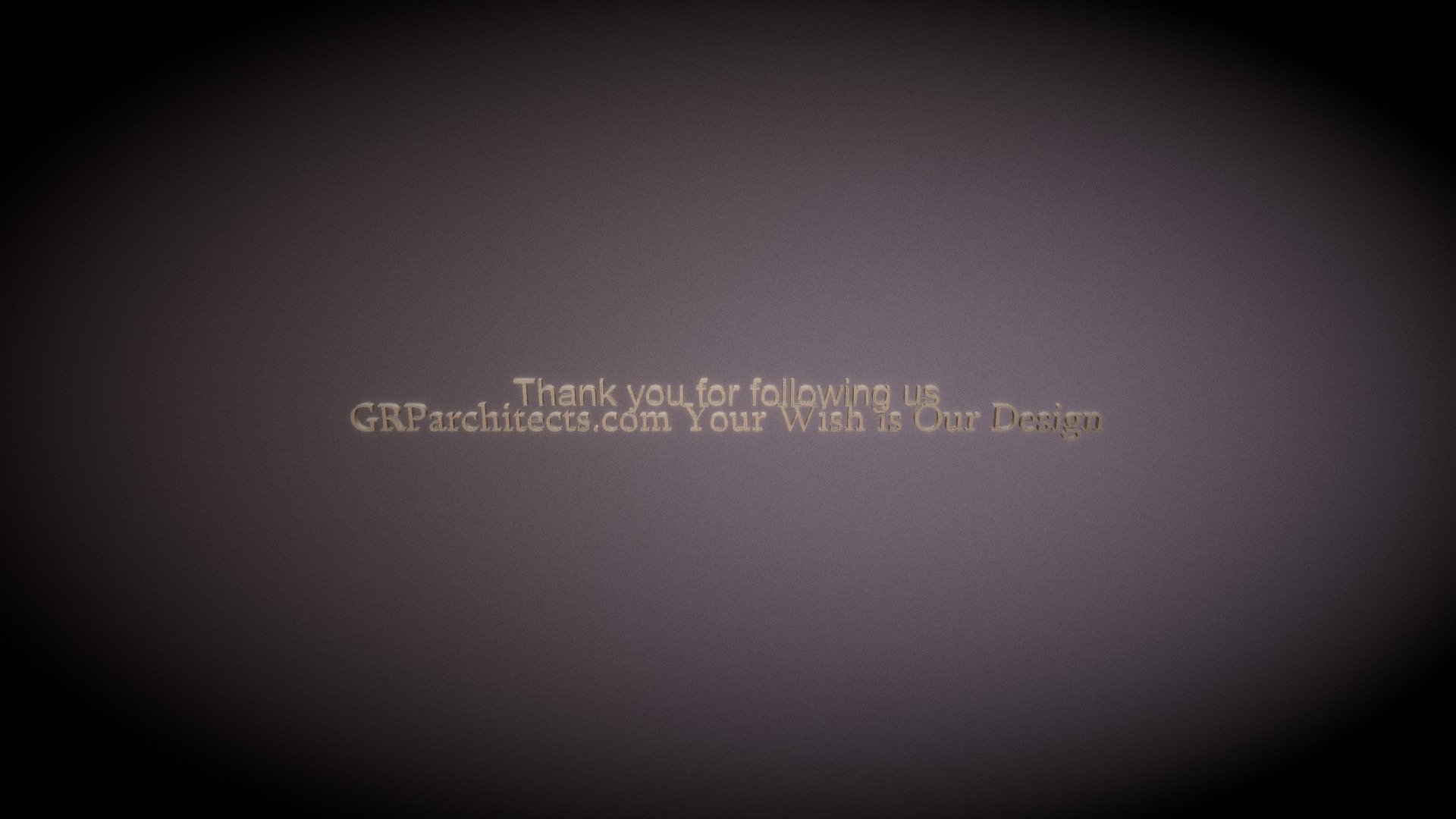 Thank You all - 3D model by GRParchitects (@grp300) [42535c7] - Sketchfab
