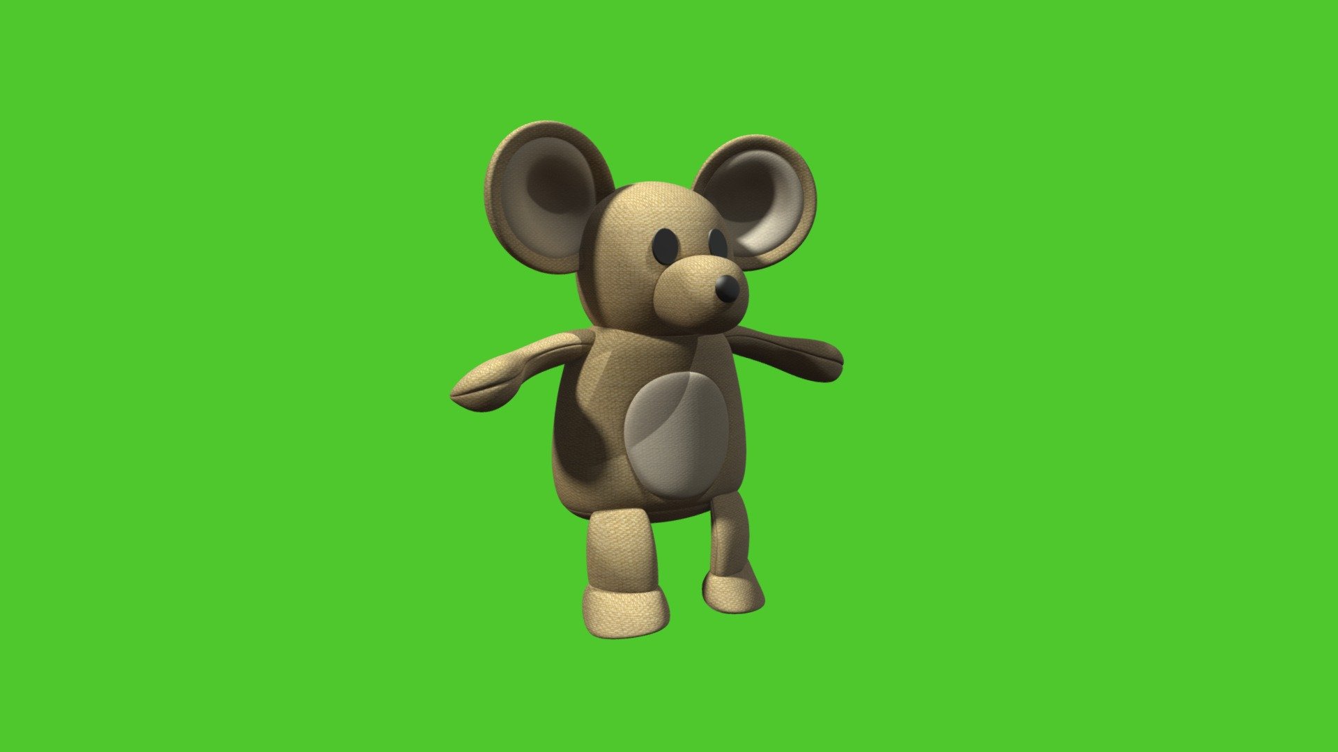mouse_doll - Download Free 3D model by ap-school [42540c5] - Sketchfab