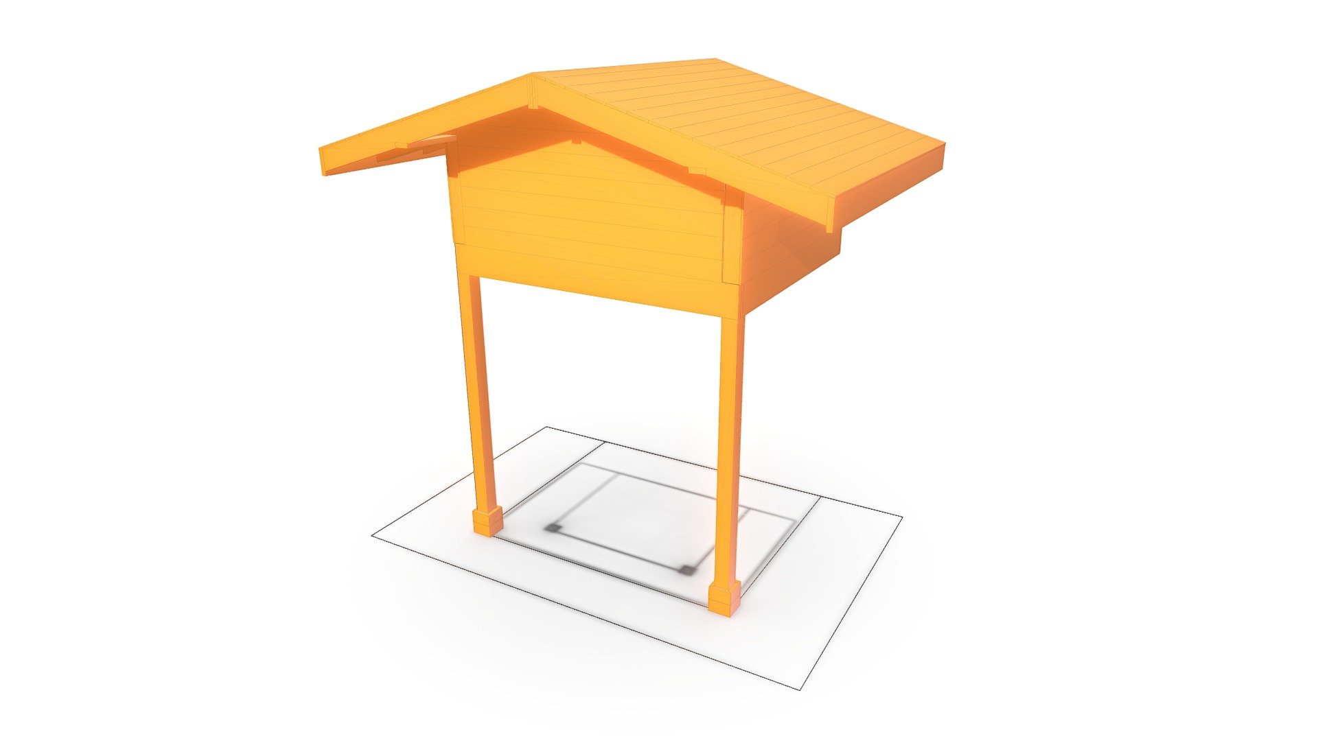 Custom Attached Pavilion-FL - 3D model by Conceptual Engineering - RB ...