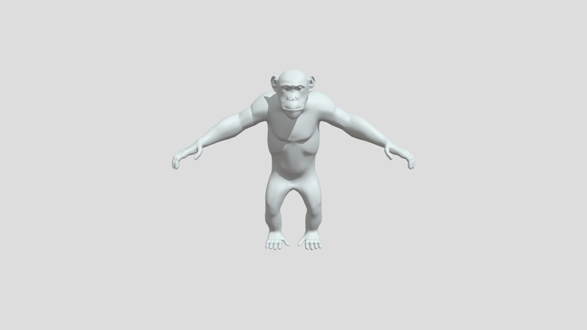 Chimpanzee - 3D model by Srikanth_Nani (@Srikanth-Nani) [4255560 ...
