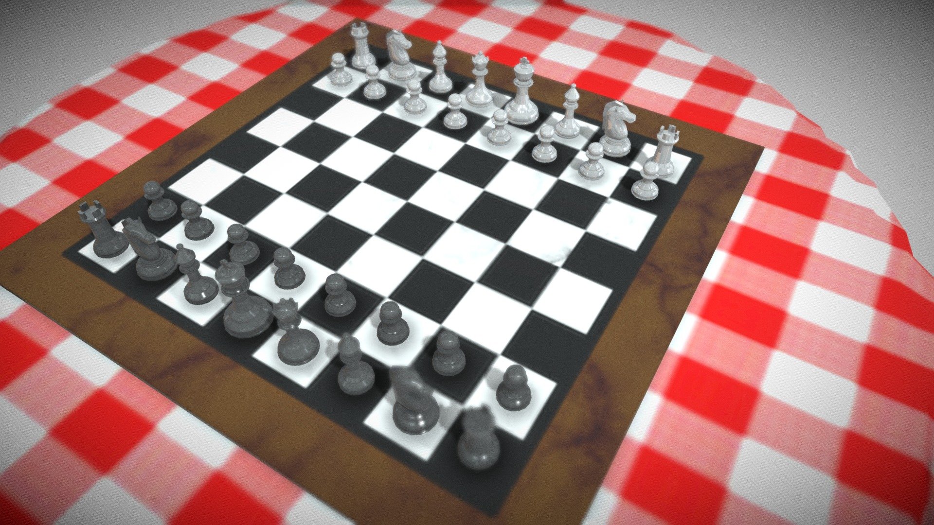 chess_desk - 3D model by kimheesung400 [4255c31] - Sketchfab