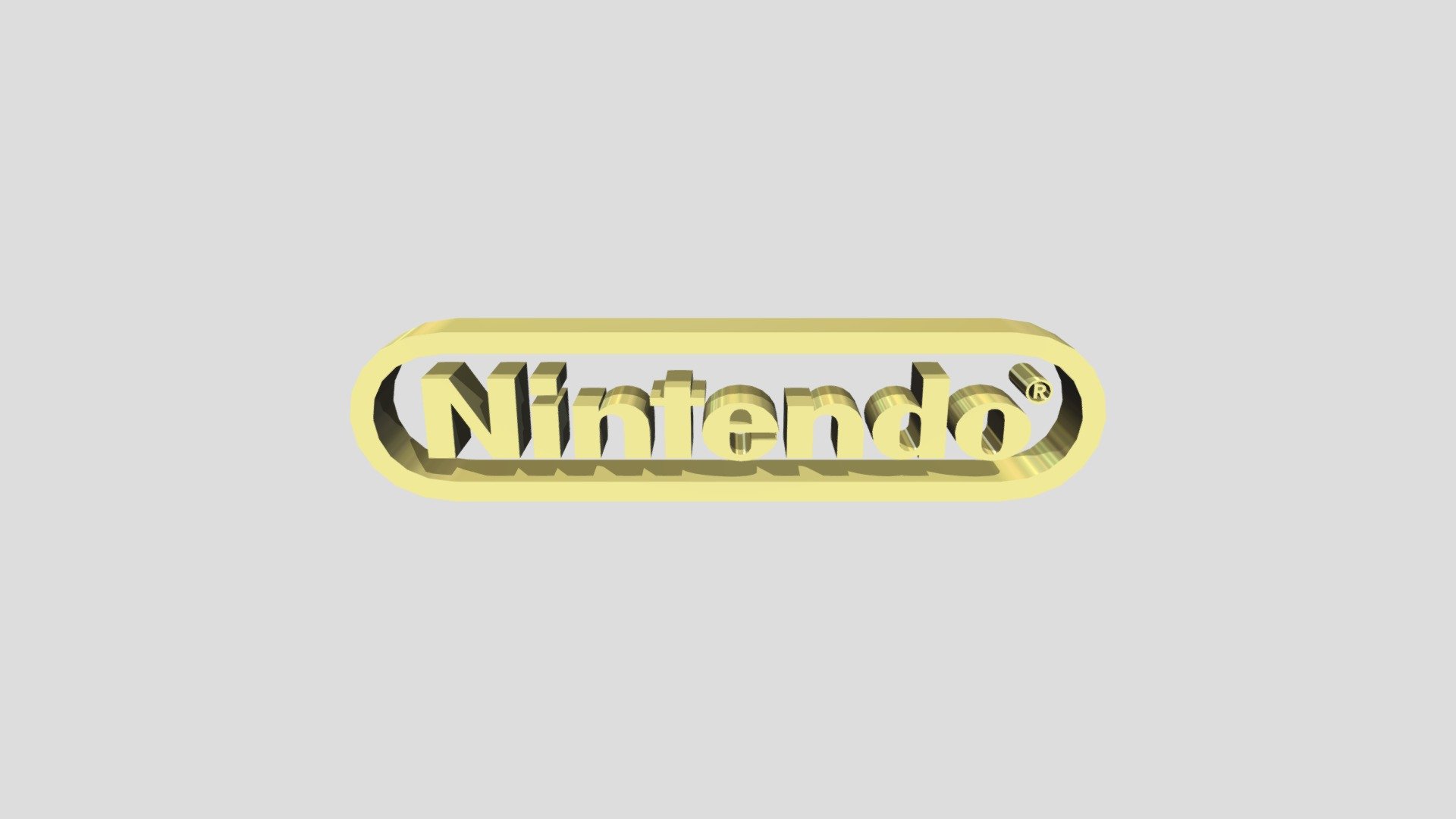 Nintendo Logo - Download Free 3D model by kennedynikki4 [425817e ...