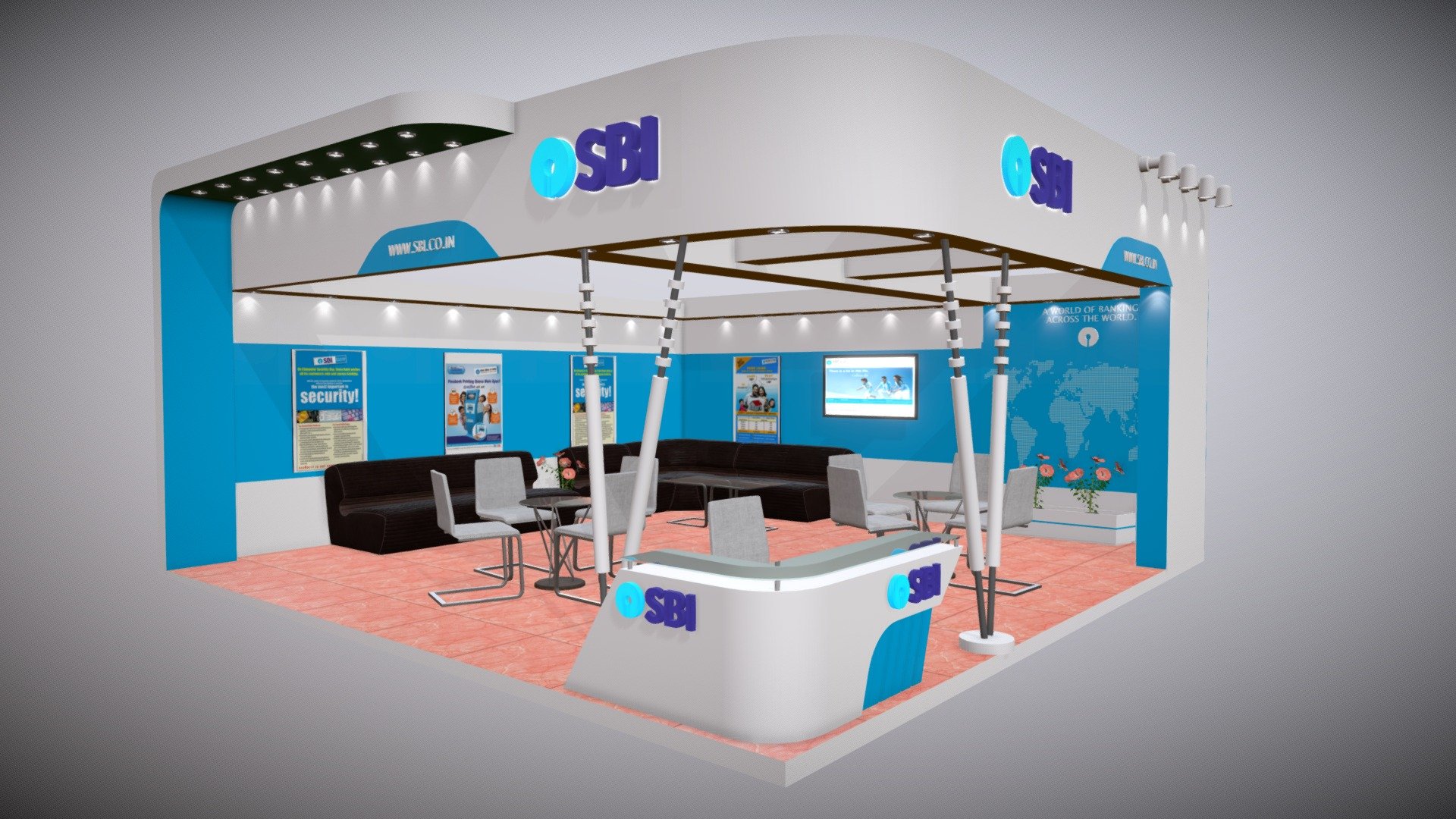 SBI Office - 3D model by 9Brainz [425be5a] - Sketchfab