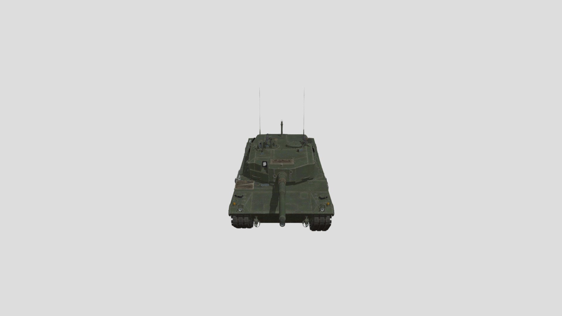 Leopard 2AV (War Thunder) - Download Free 3D model by KojfDiscord ...