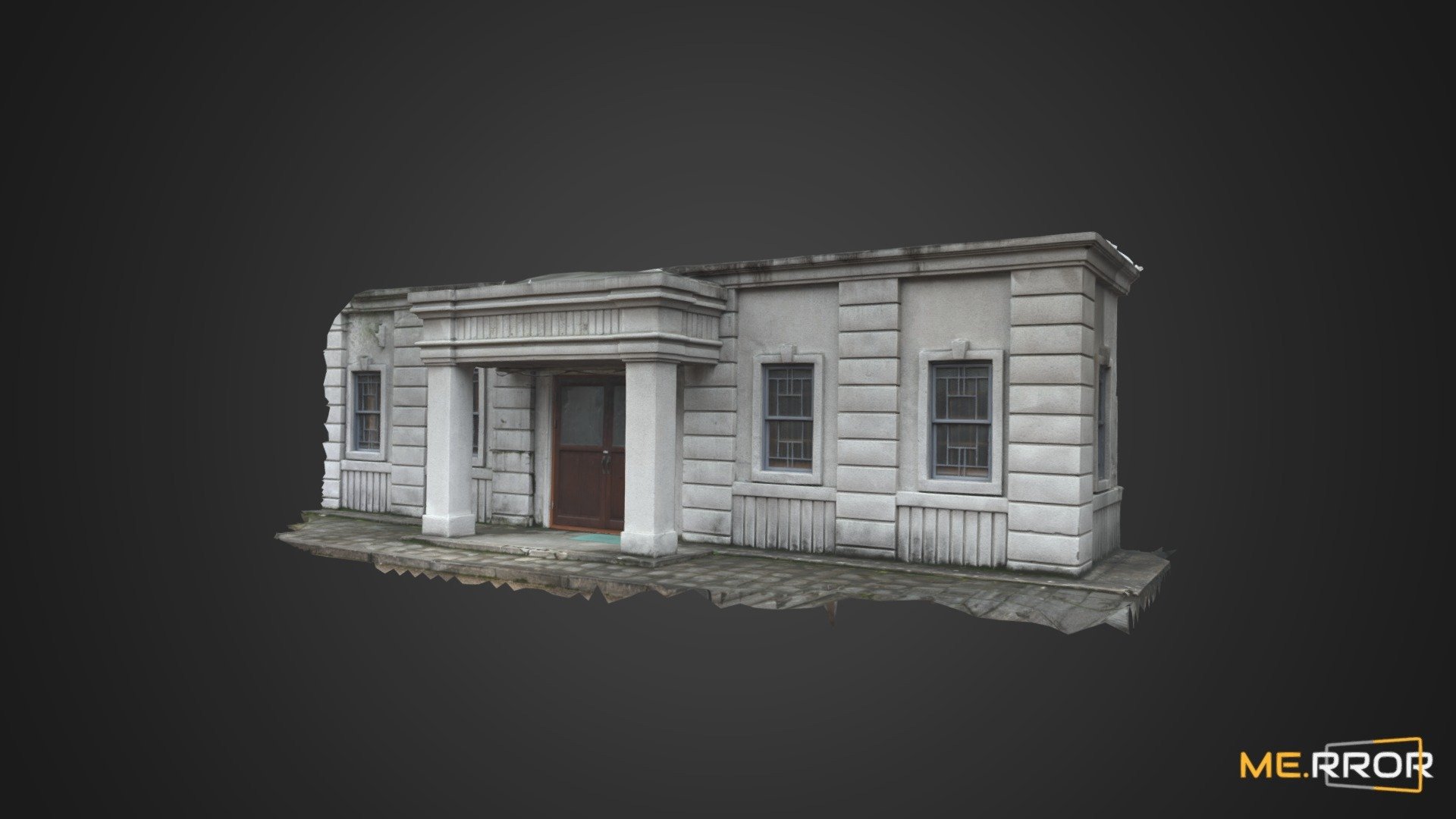 Grey Wall Building - Buy Royalty Free 3D model by ME.RROR Studio ...