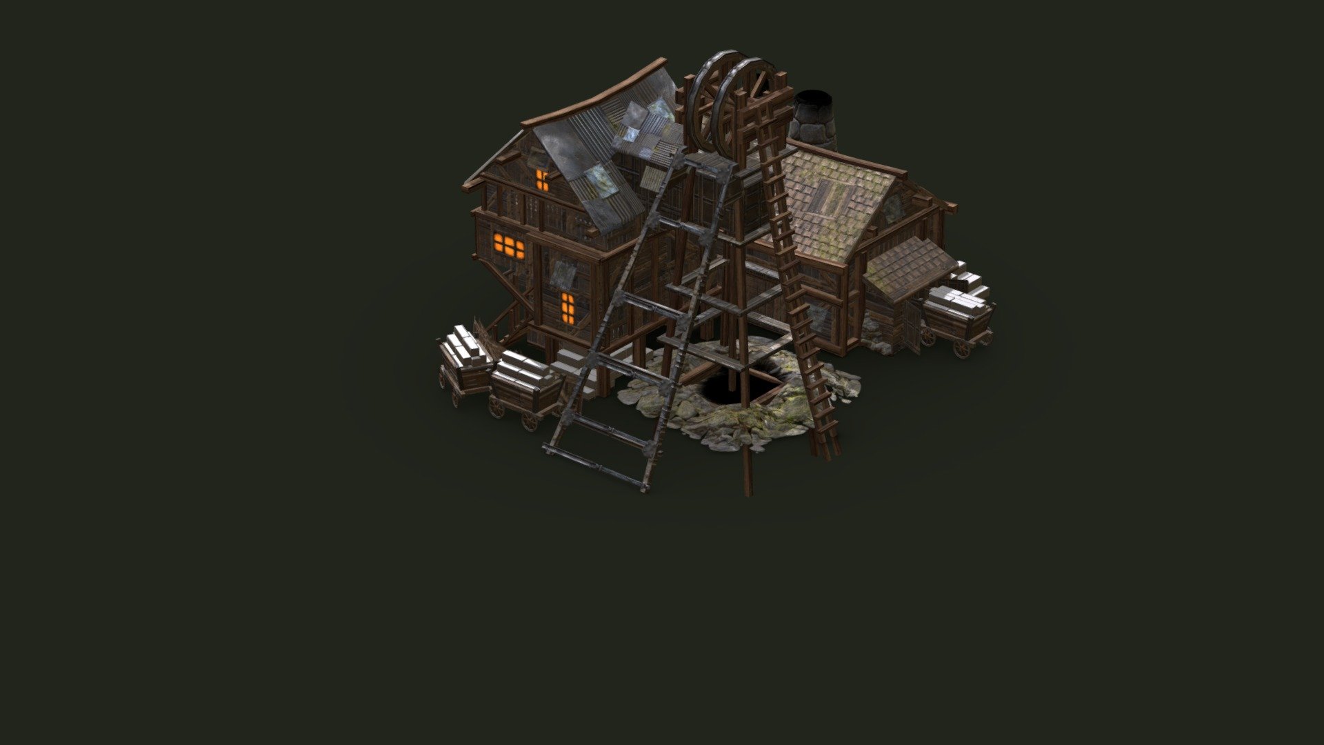 mine - Download Free 3D model by andrettia [425dc3b] - Sketchfab