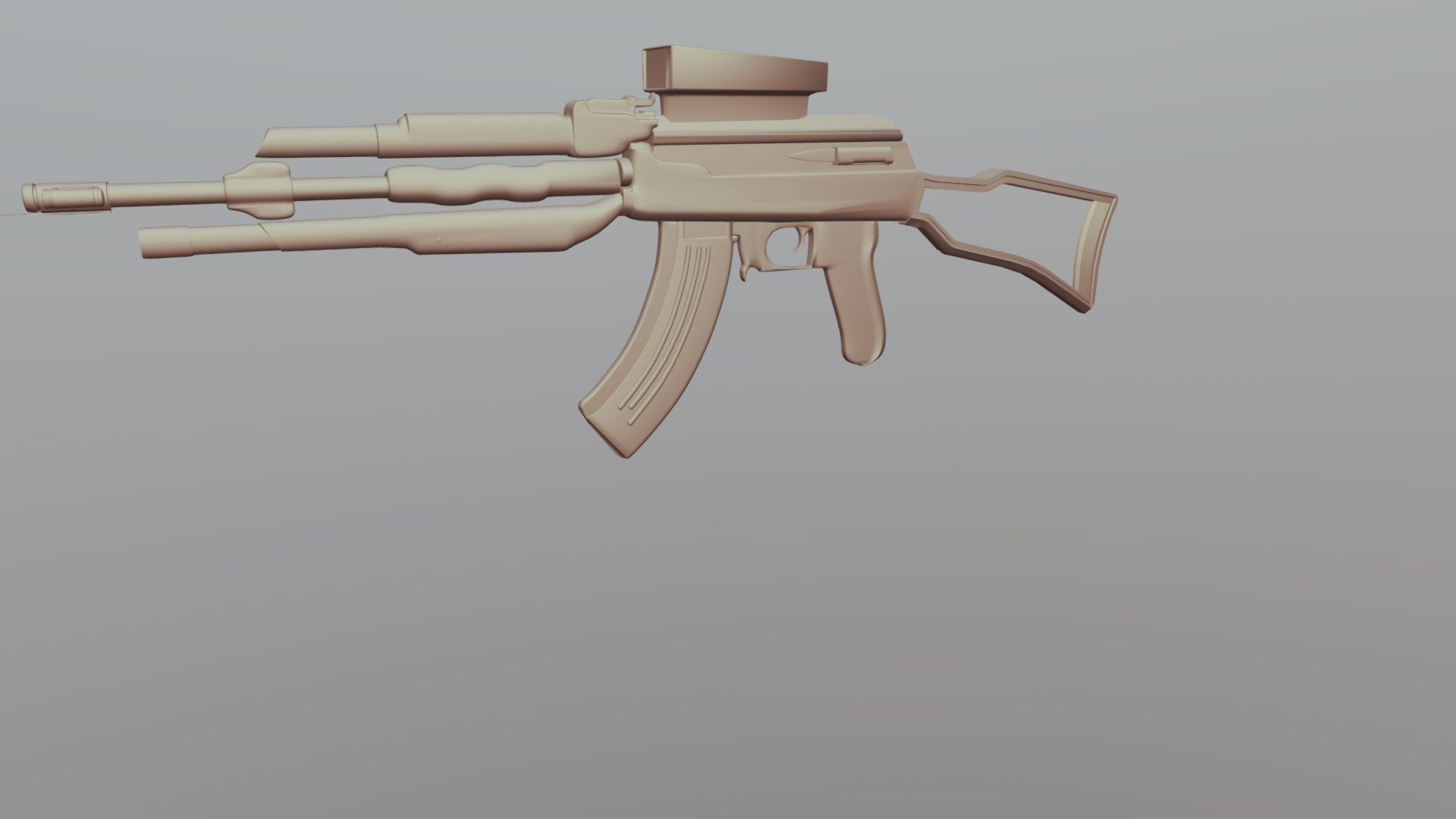 Assault Rifle Final Major Project - 3D model by aaronpetergeorgeball ...