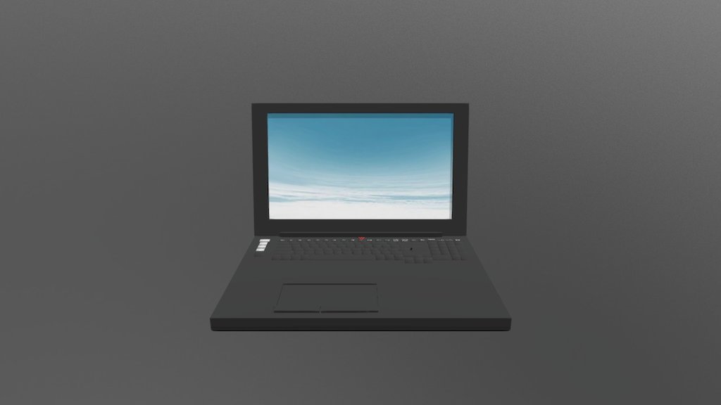 Laptop2 - 3D model by Sondre Dahlen (@SondreDahlen) [4262043] - Sketchfab