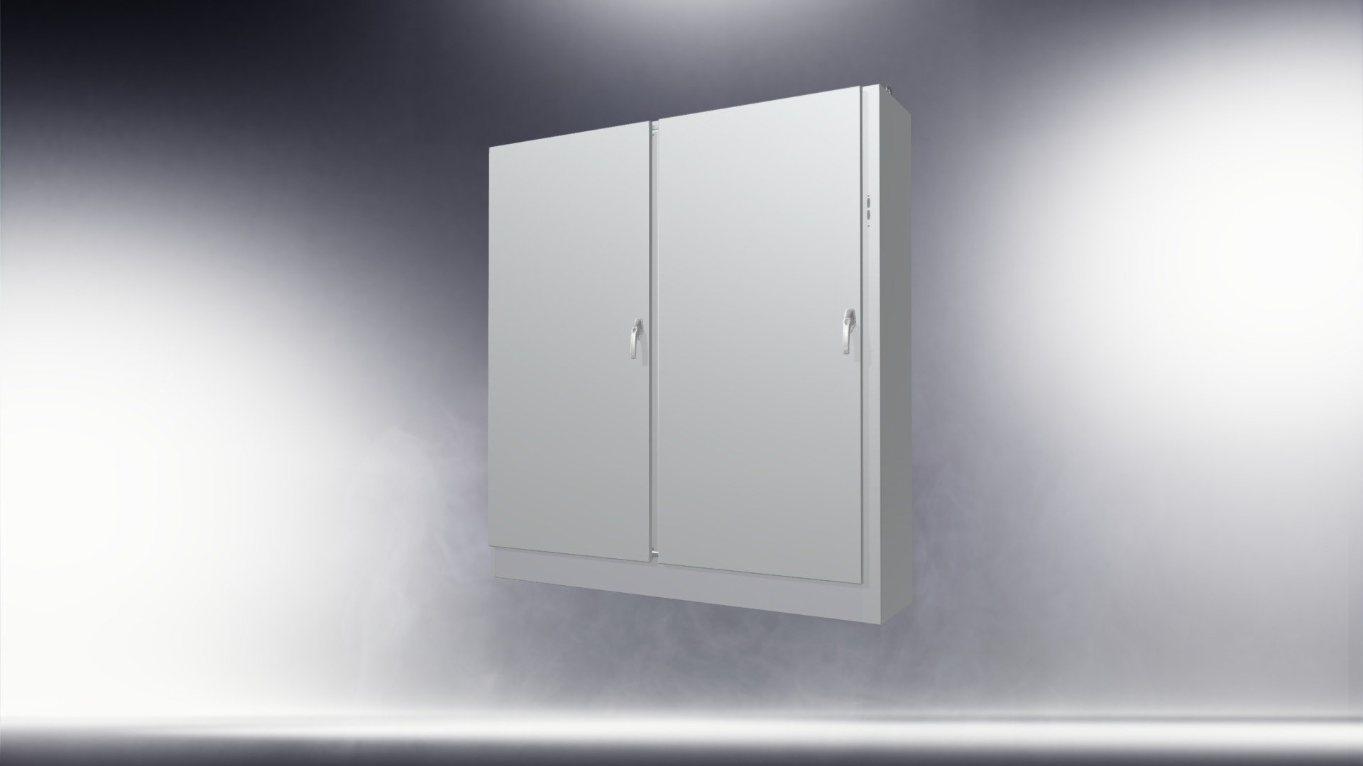 Right flange mounted disconnect multi-door - 3D model by EXM ...