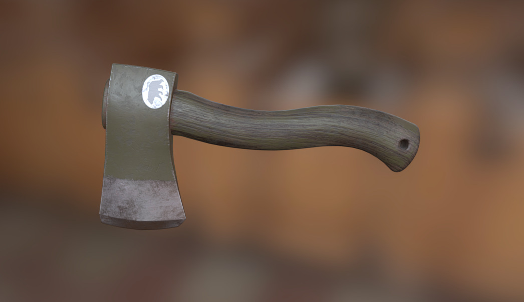 Army Hatchet - 3D model by deviart [42624e6] - Sketchfab