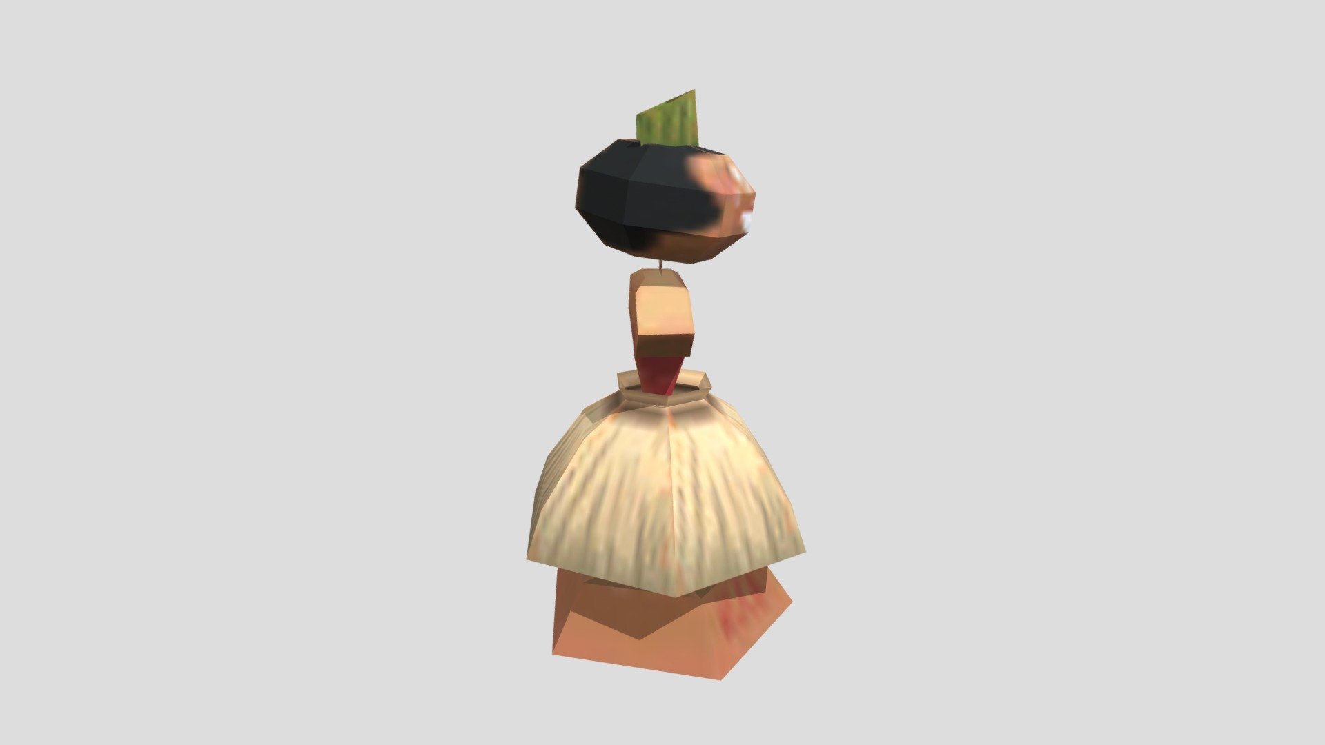 DS DSi - Madagascar Escape 2 Africa - Hula - Download Free 3D model by ...