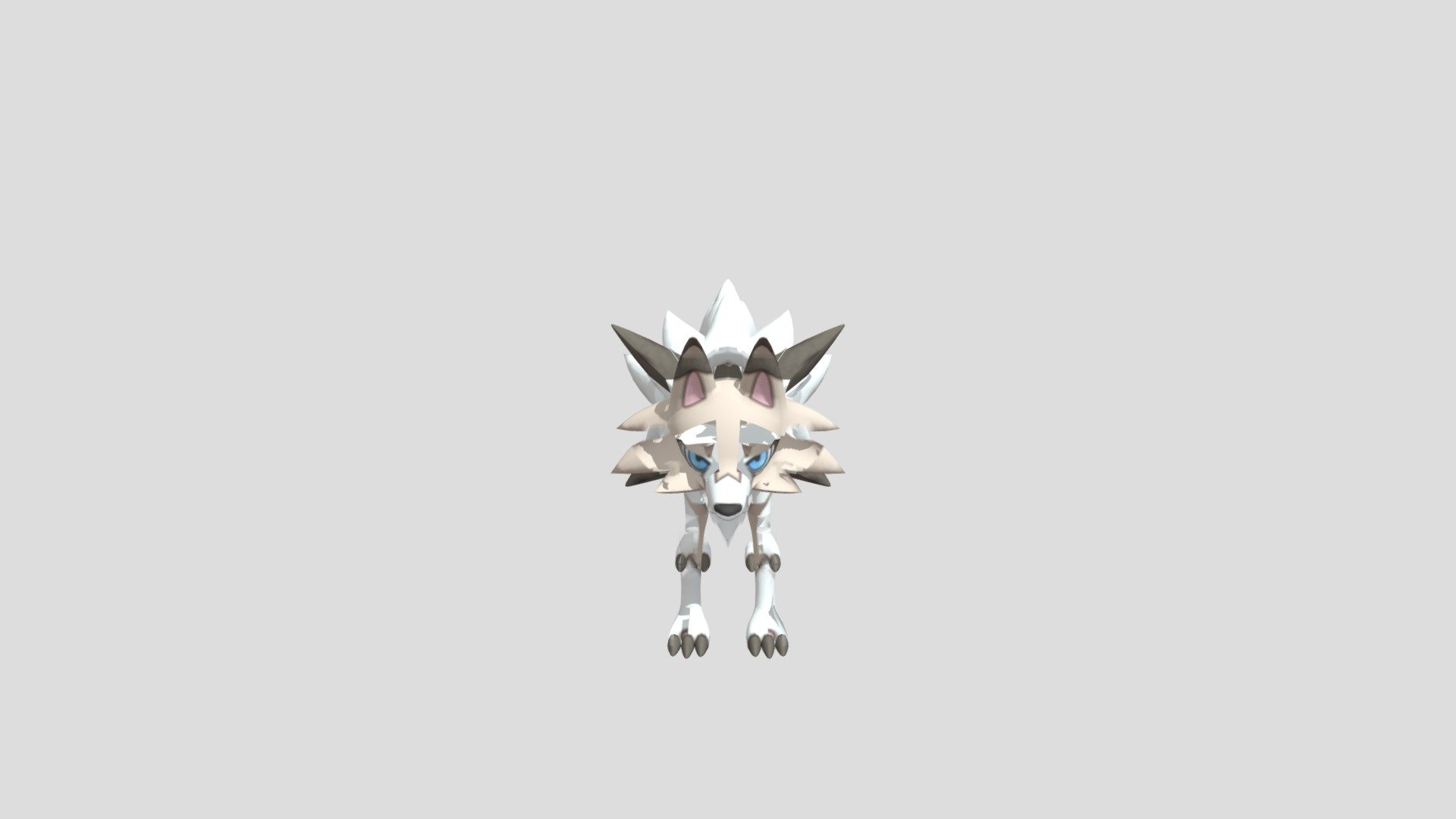 Lycanroc - Download Free 3D model by nguyenlouis32 [4264be6] - Sketchfab