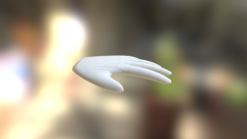 Hand - 3D model by 22carlosgm [42655e5] - Sketchfab