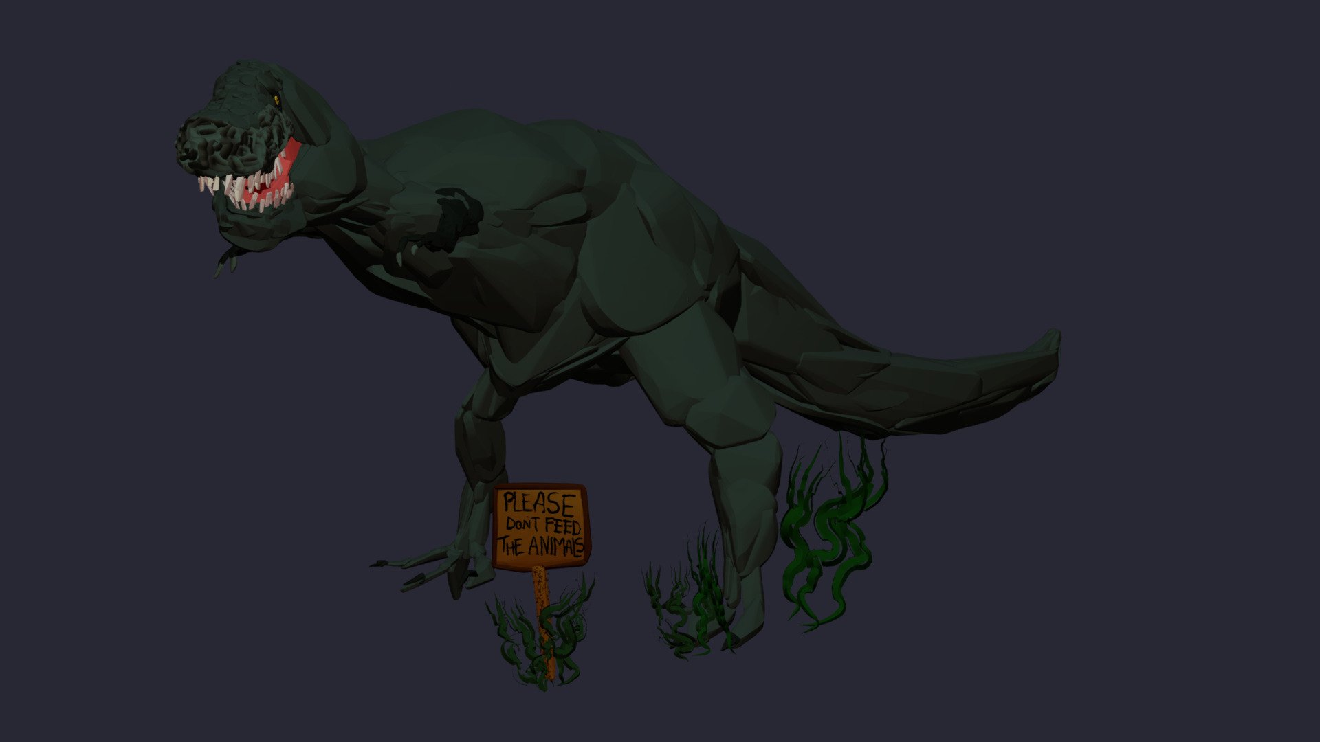 T-rex - Download Free 3D model by jennyhenny [4265934] - Sketchfab