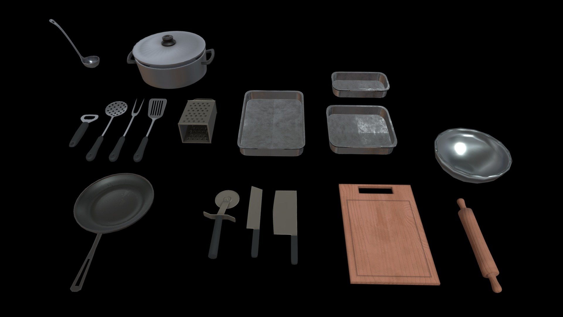 Cooking Pack Stylized - Buy Royalty Free 3D model by jgispertcajidos ...