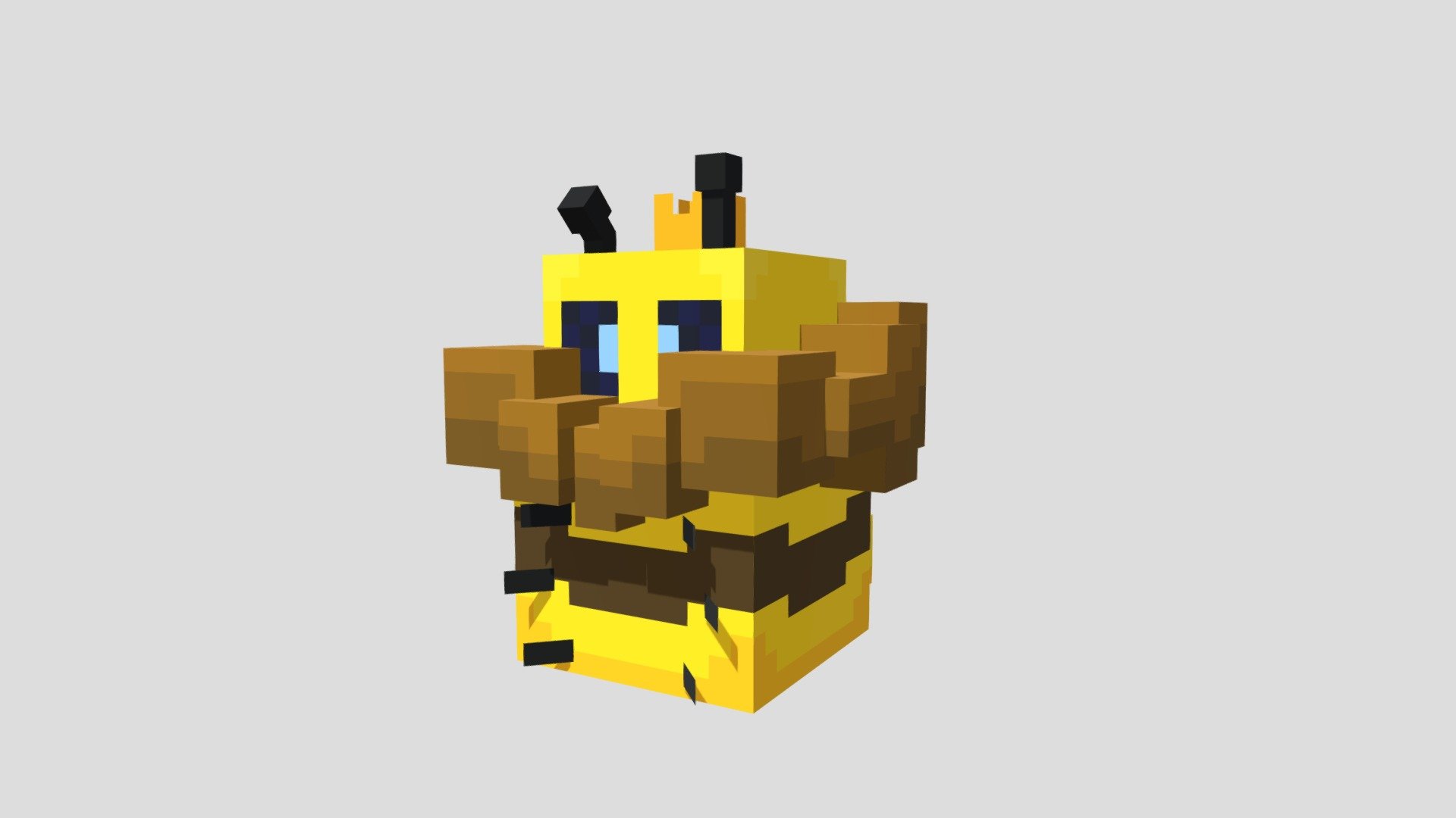 Big Queen Bee - 3D model by YotsuYoYo [42665ab] - Sketchfab
