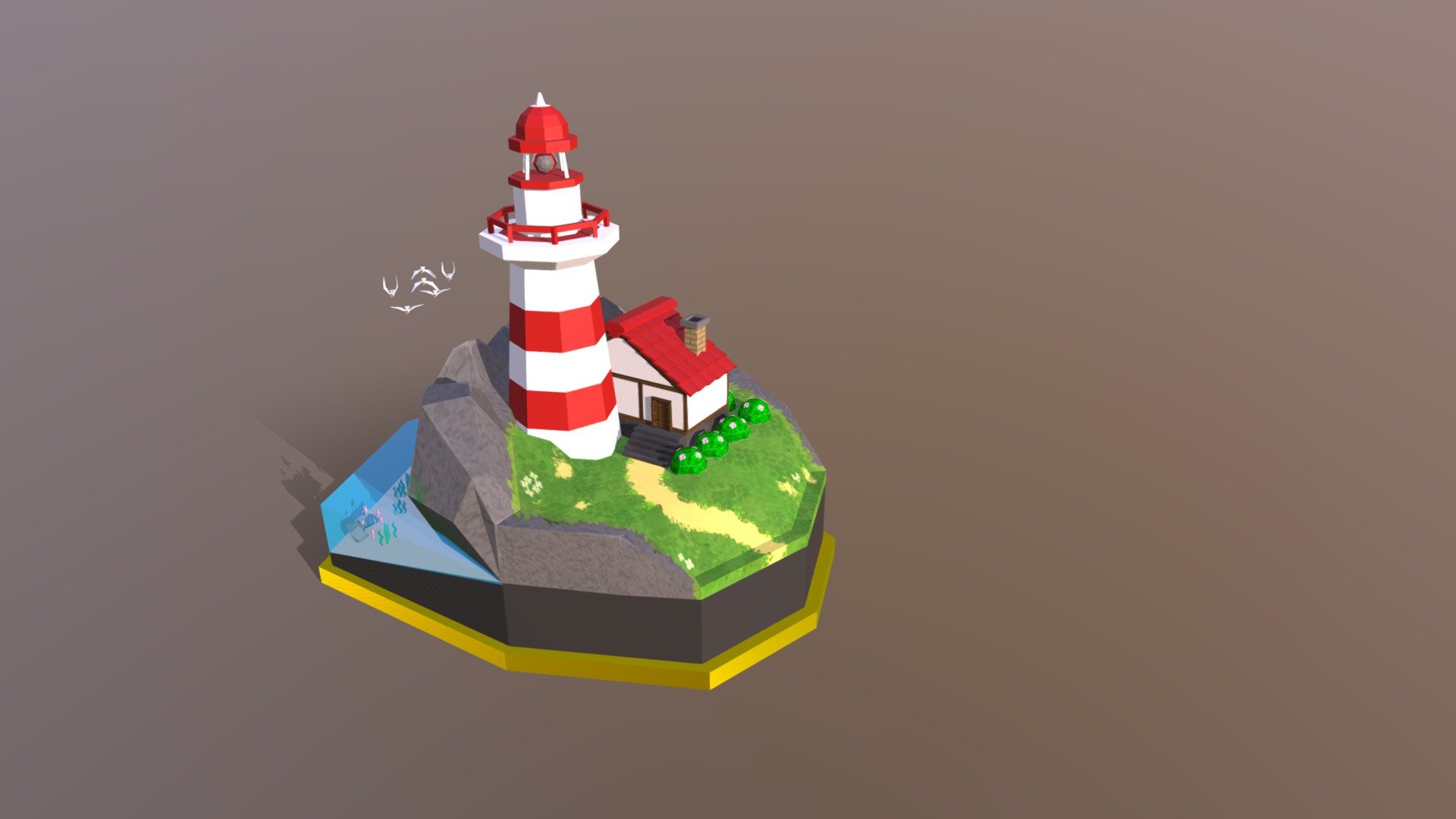 "El Faro" - 3D model by JoelEnriqueFlores [4266a1c] - Sketchfab