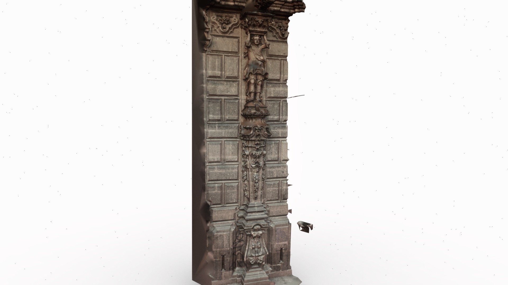 ESTÍPITE MASCARONES - Download Free 3D model by Uam-Xochimilco (@uamx ...