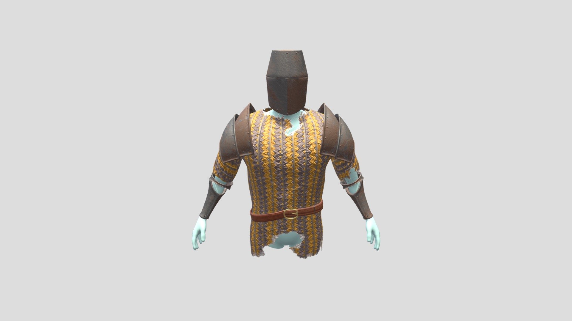 Ghost Armor - Download Free 3D model by Dani Sanchez (@danisanchez ...
