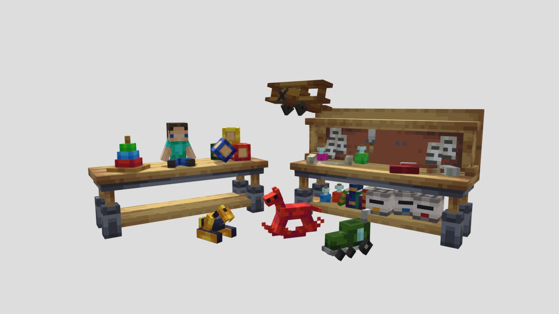 Santa's Workshop - 3D model by Hibiscus Creative Studios (@hibiscusmc ...