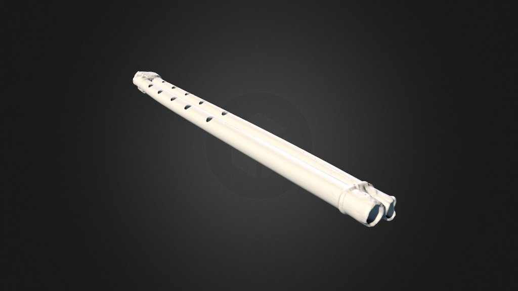 Roman/Egyptian Aulos (flute) - 3D model by l3db6h [4269a32] - Sketchfab