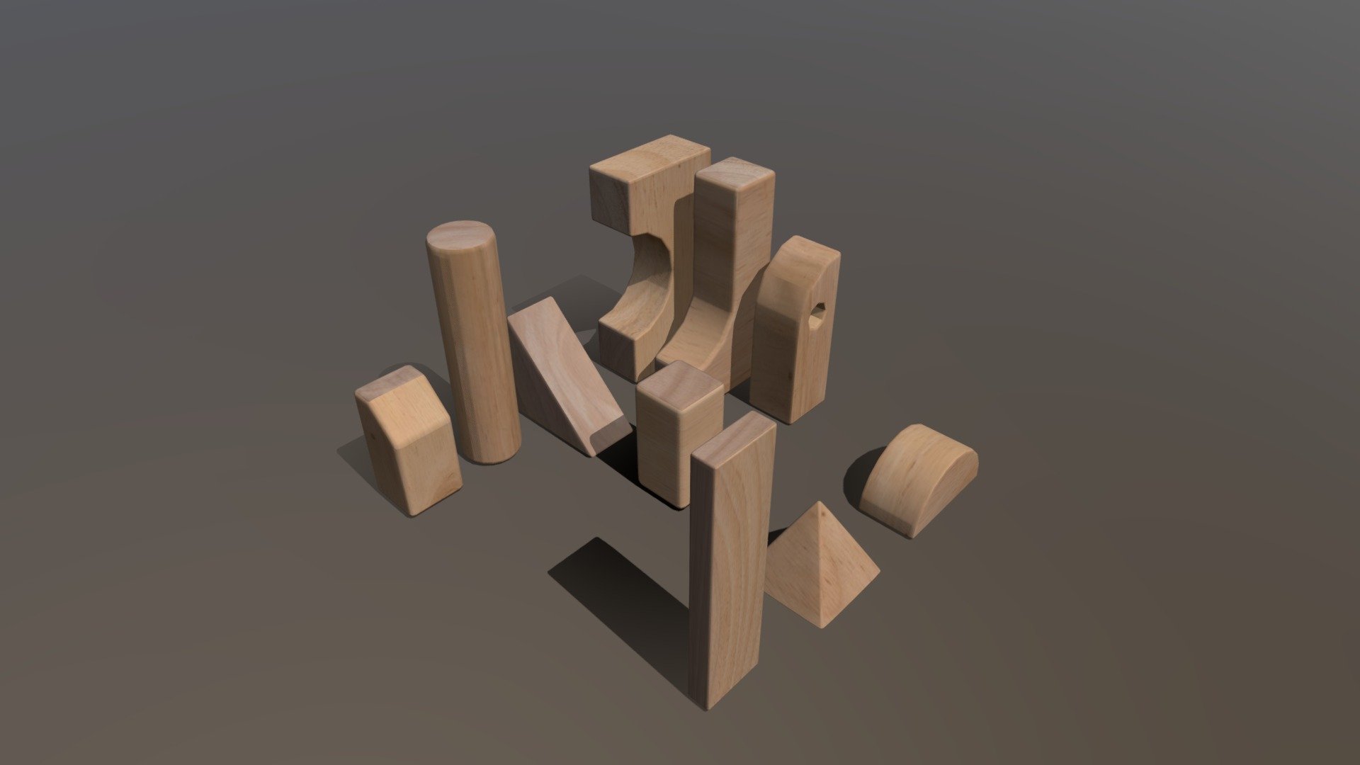 Unit Block Castle Blocks - Download Free 3D model by Caleb Lugo ...