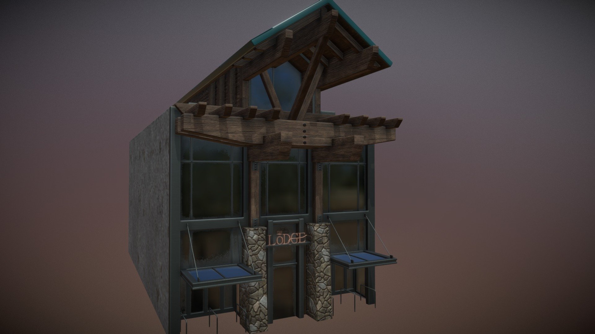 Bellevue - Washington - Cactus Building - 3D model by Kapitastic (@m_g ...