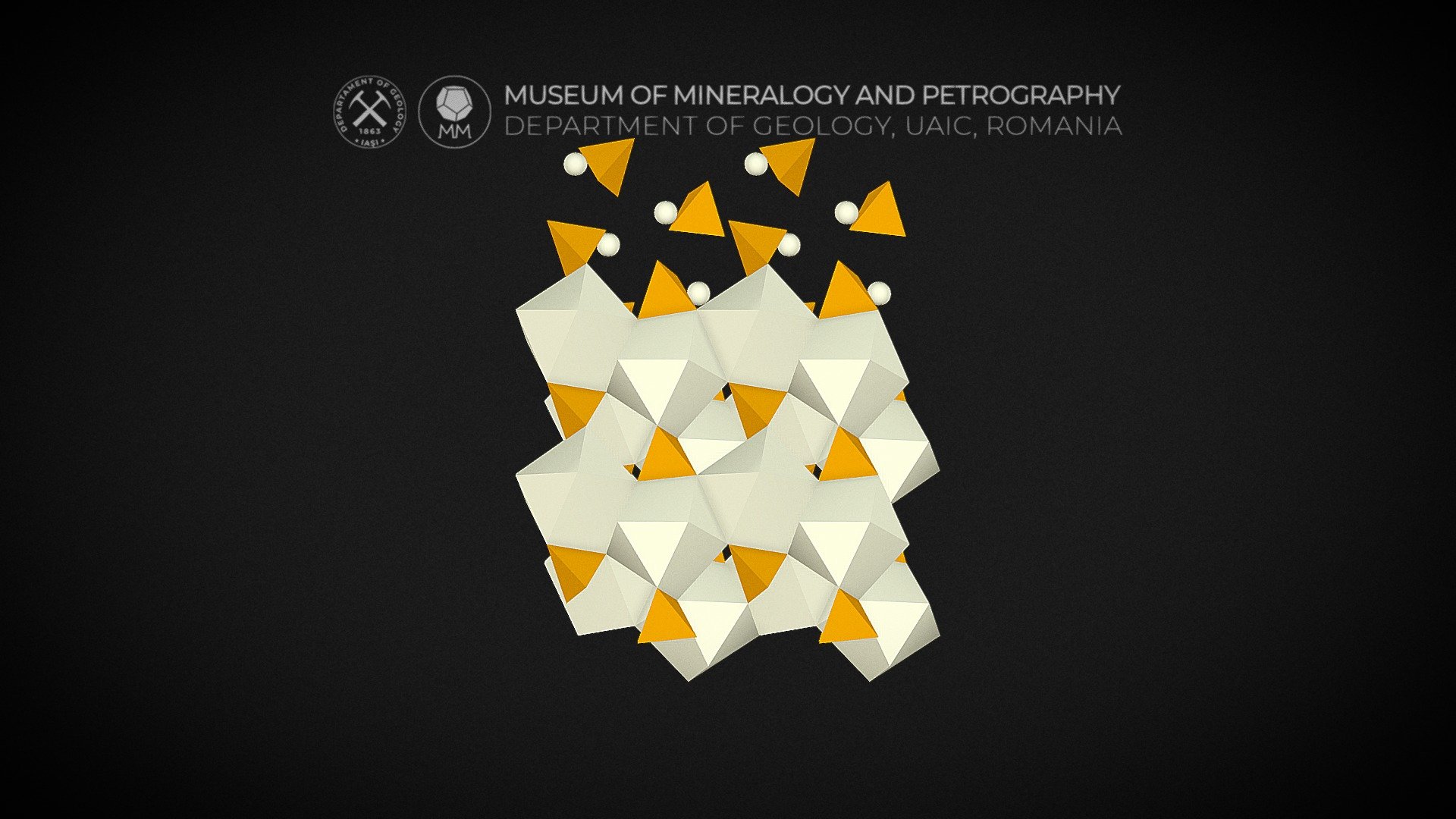 Crystal structure of Monazite - 3D model by Museum of Mineralogy and ...