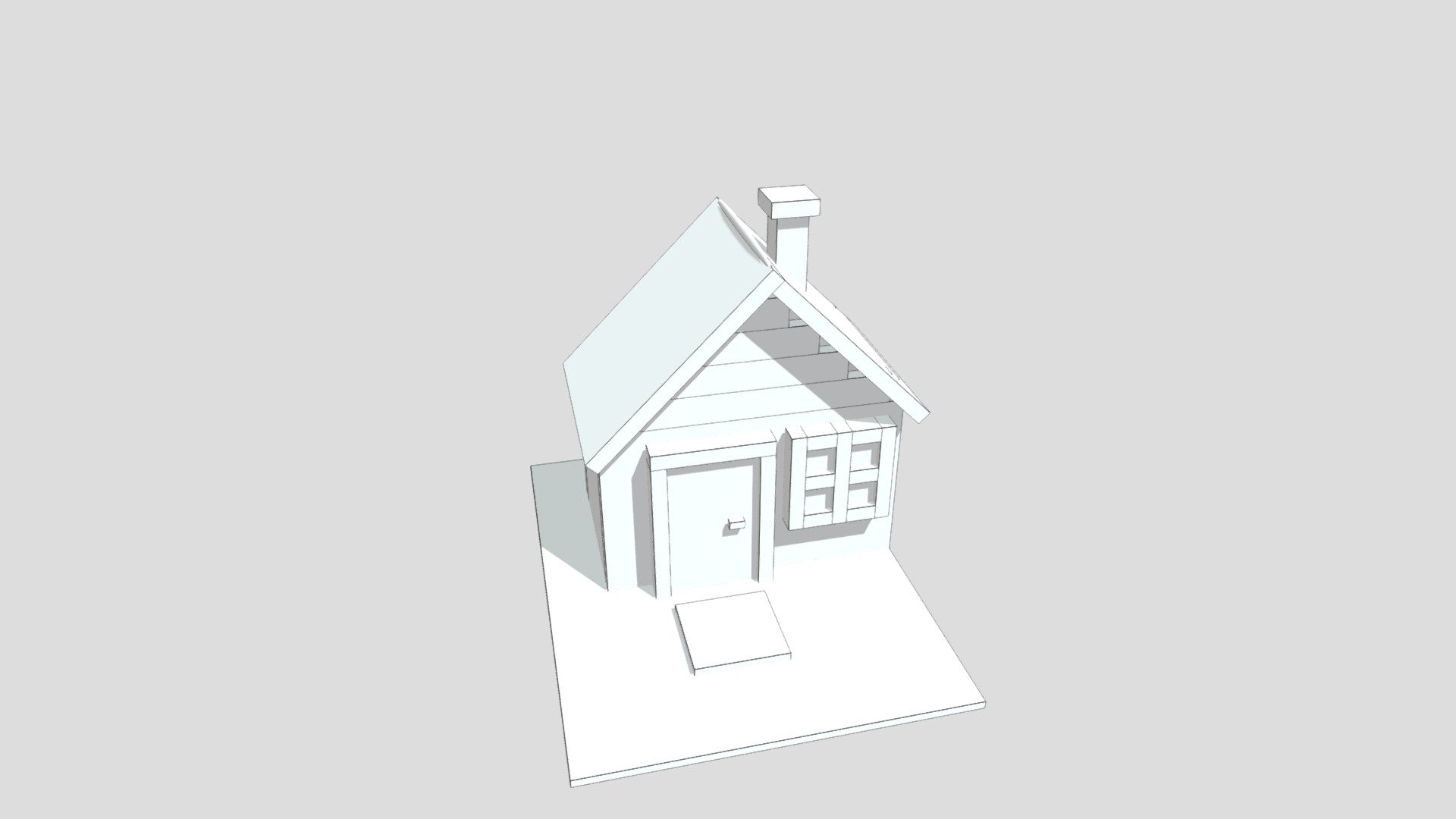 Cozy Mini House 3d Model - Download Free 3D model by AVIJAY ...