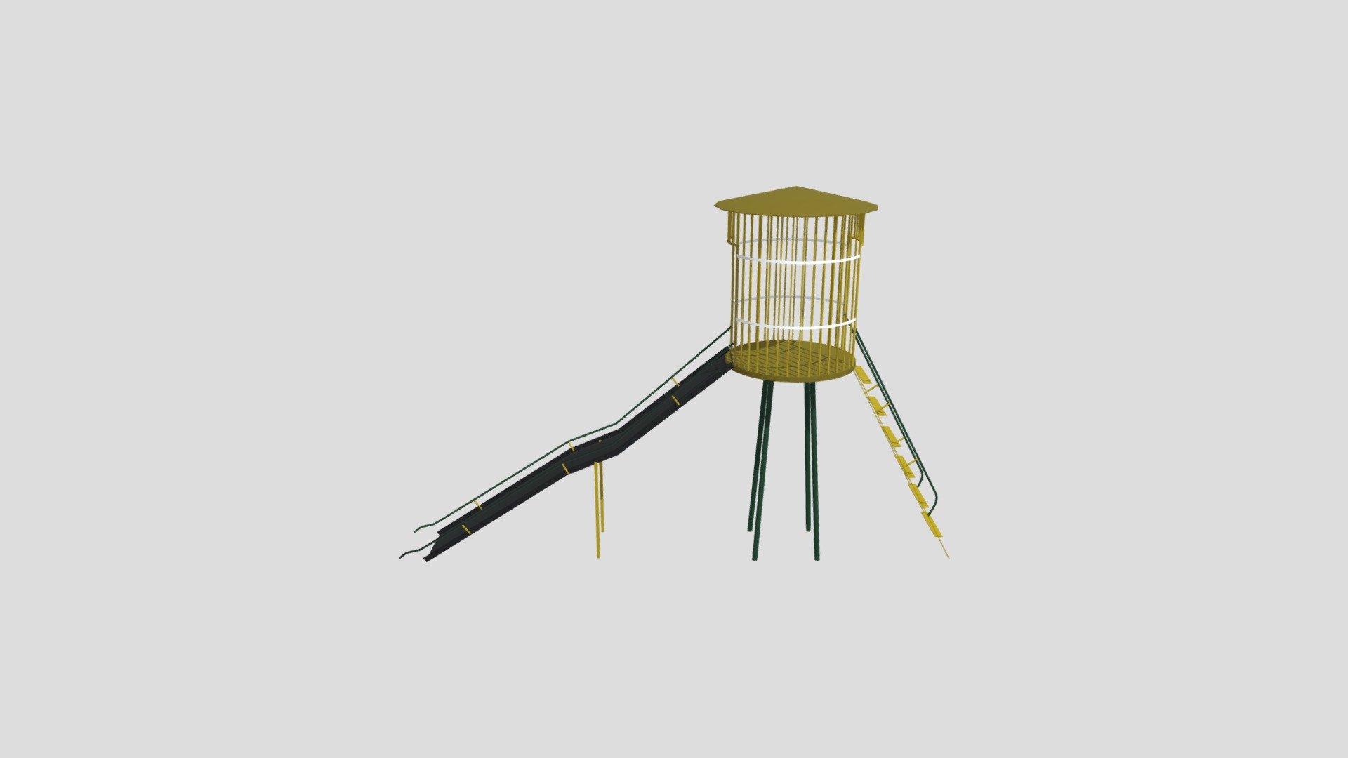 Bird Cage Slide - Download Free 3D model by Adil Hashim (@adilhashim ...