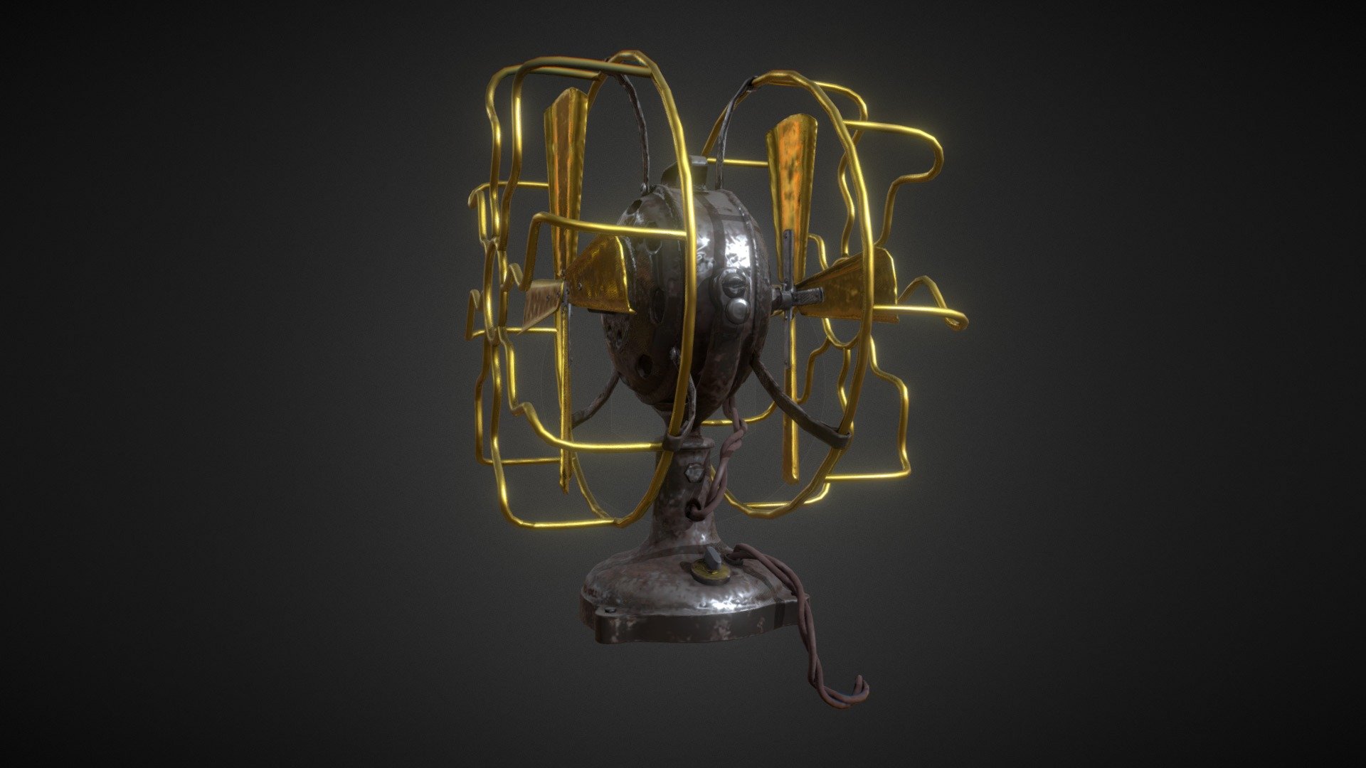 Fan Lowpoly - 3D model by MarkLorder [426d7c5] - Sketchfab