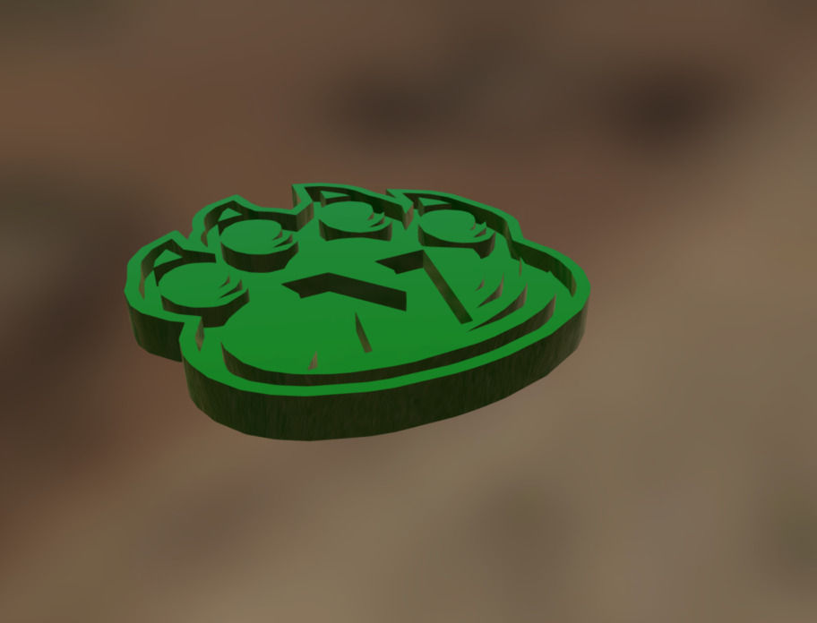 Paw - 3D model by 3Deaner [426df49] - Sketchfab