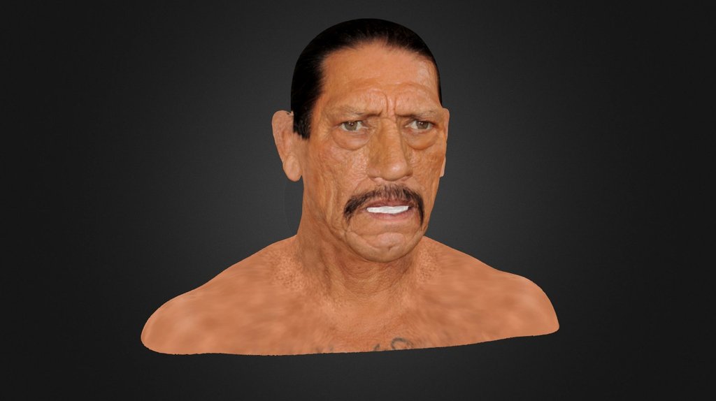 DANNY TREJO TEXTURE - Download Free 3D model by lapin [426ec3e] - Sketchfab