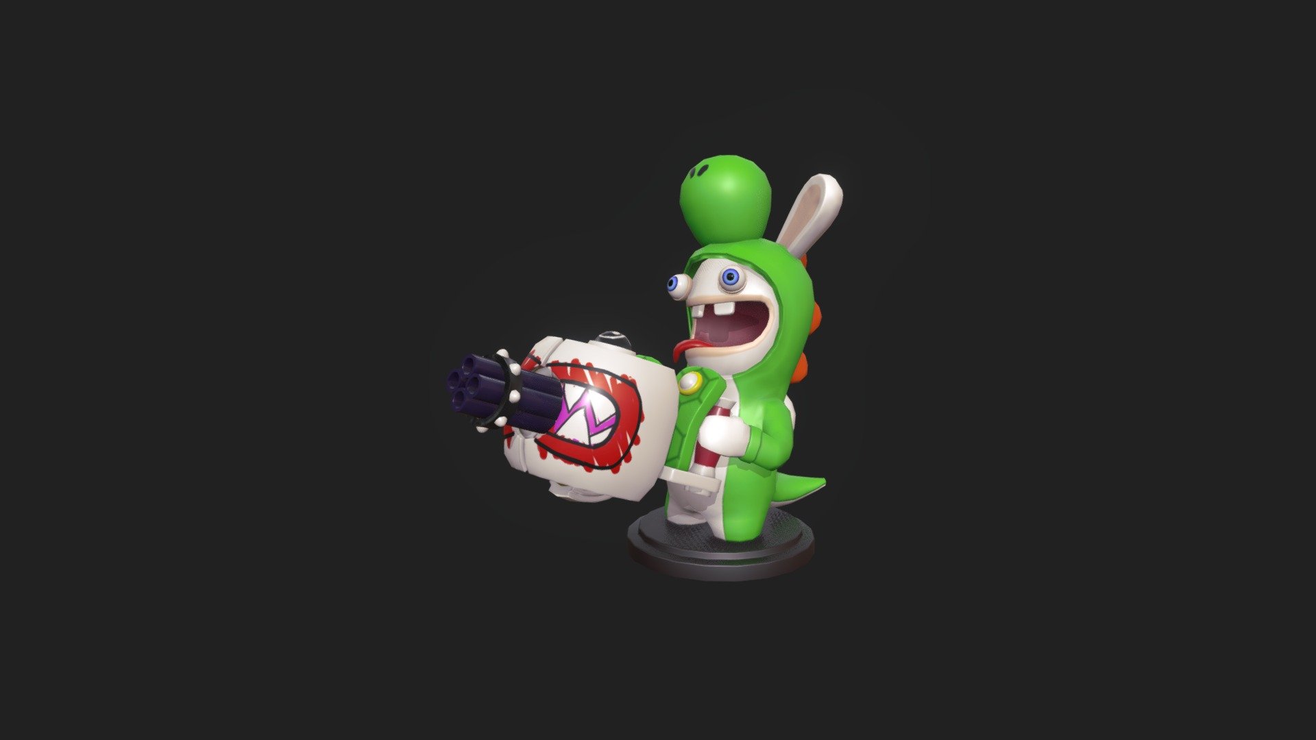 Crazy rabbits - 3D model by gidra117 [42702b5] - Sketchfab