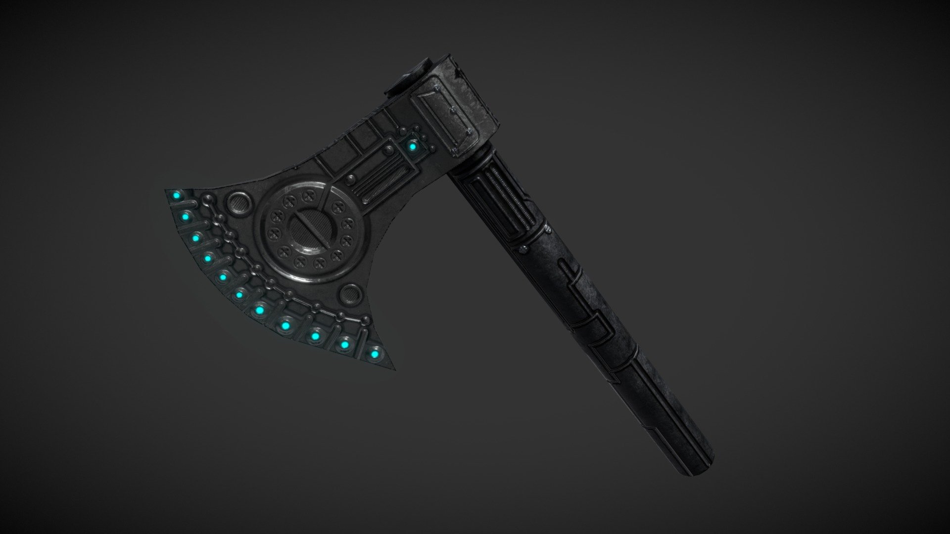 Evolved Steel Axe - 3D model by Mateus Schwaab (@Mehrus) [4270cfa ...