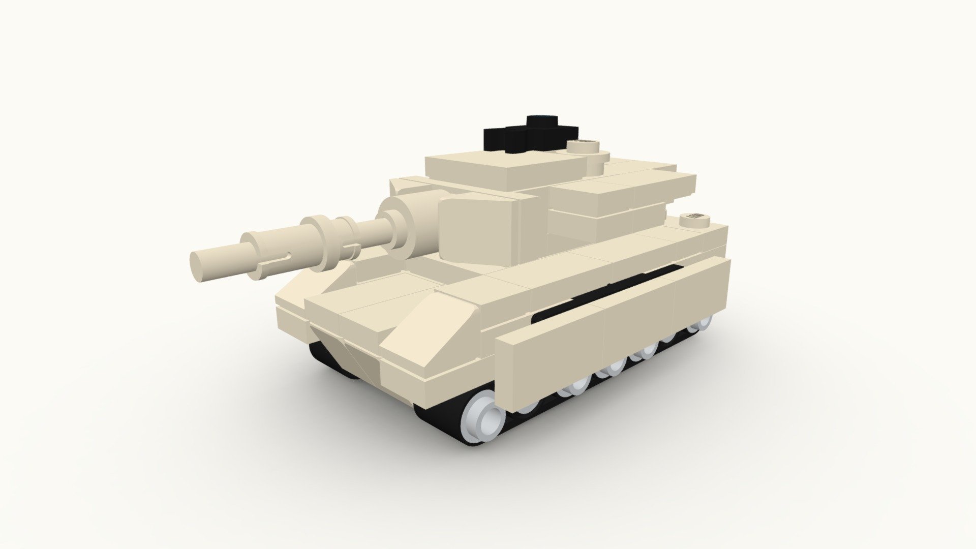 LEGO Abrams Tank MOC [#0065] - Download Free 3D model by The Bobby Brix Channel (@bobbybrix ...