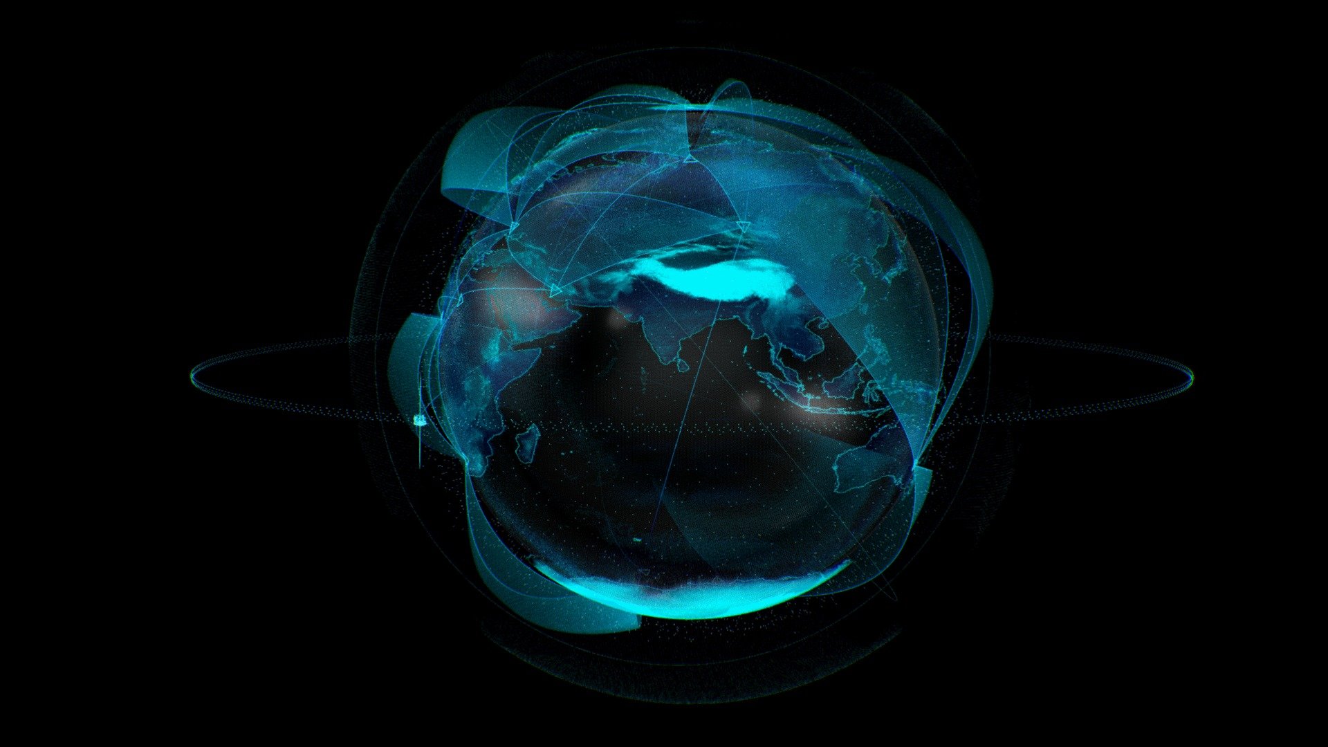 Animated Hologram Planet Earth v4 - 3D model by Cheboksary [4271c4d ...