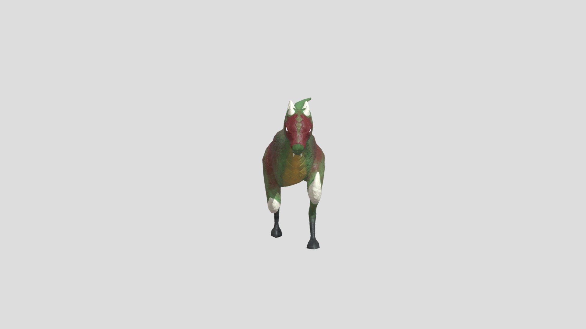 Rigged 2 Legged Dino Like Animal - Download Free 3D model by antemeossa ...