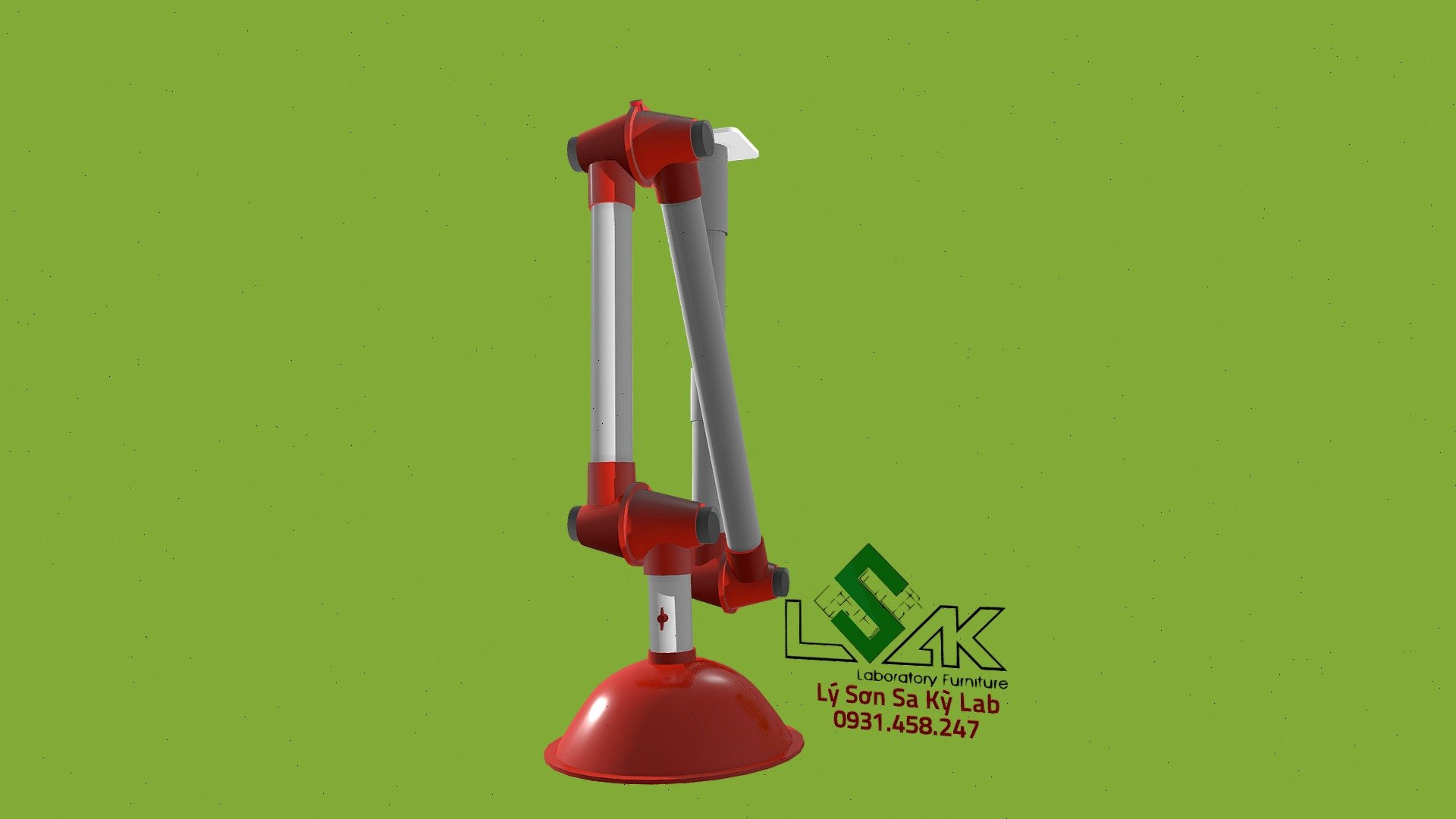 Chụp hút di động Arm- extractor - 3D model by Ly Son Sa Ky Lab ...